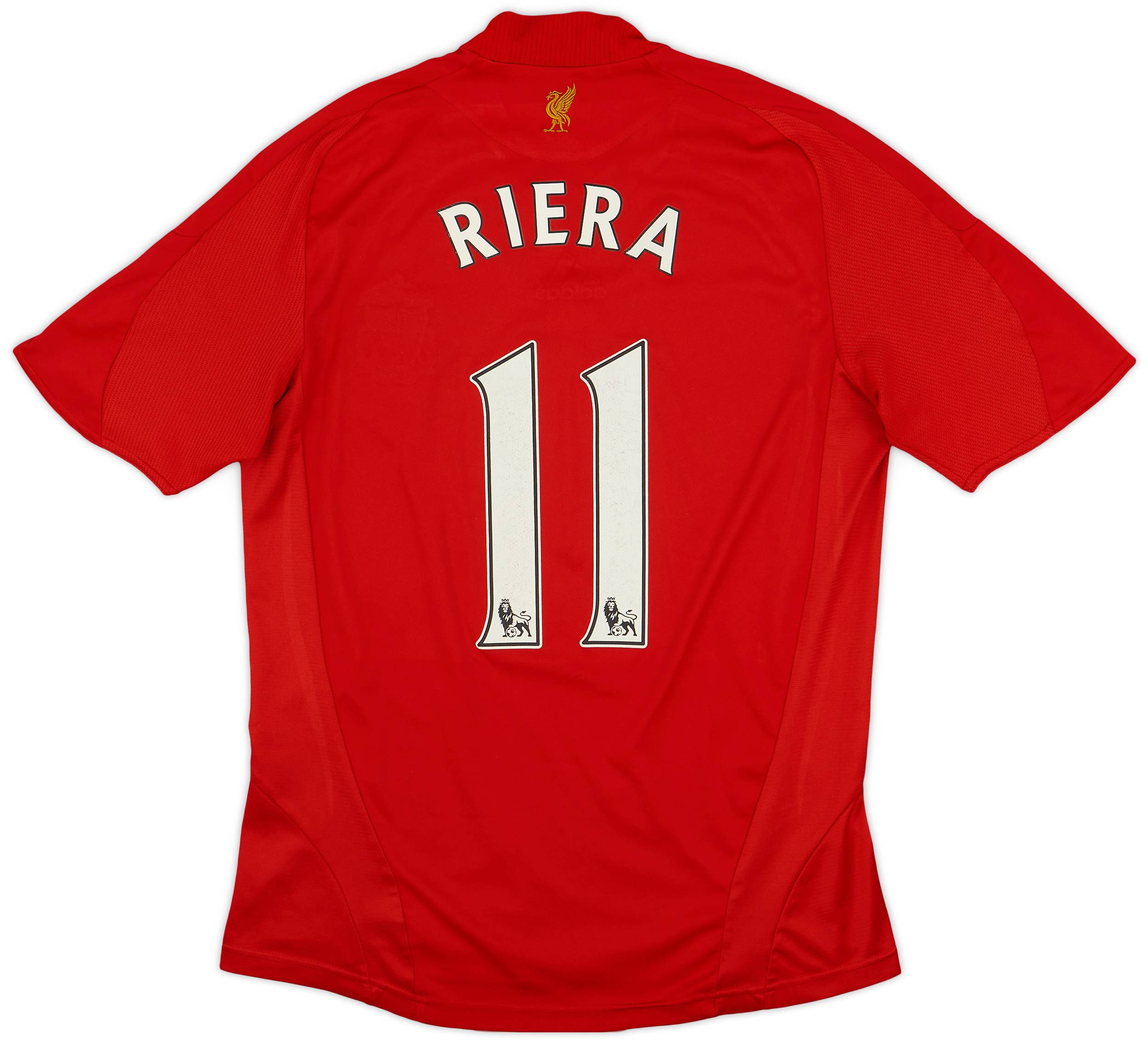 2008-10 Liverpool Home Shirt Riera #11 - 6/10 - (S)