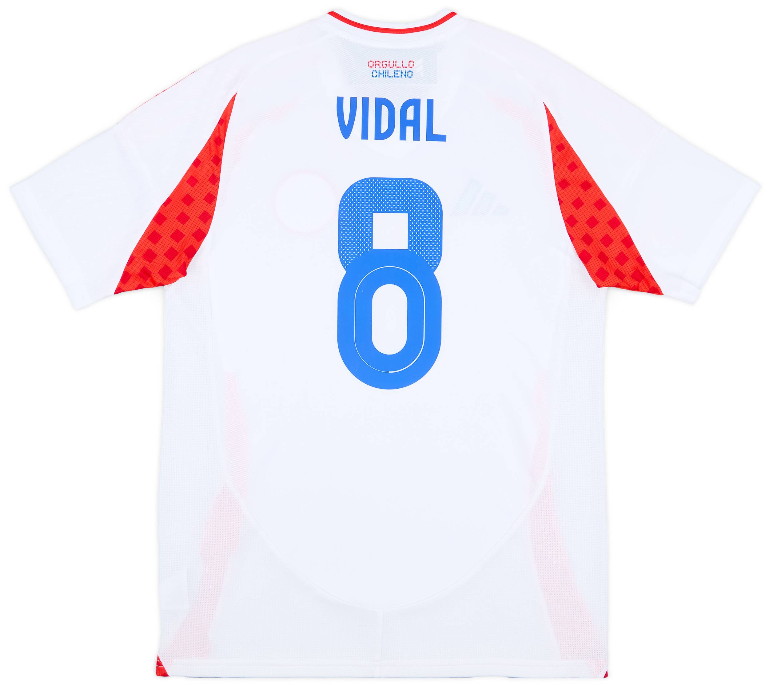 2024-25 Chile Away Shirt Vidal #8