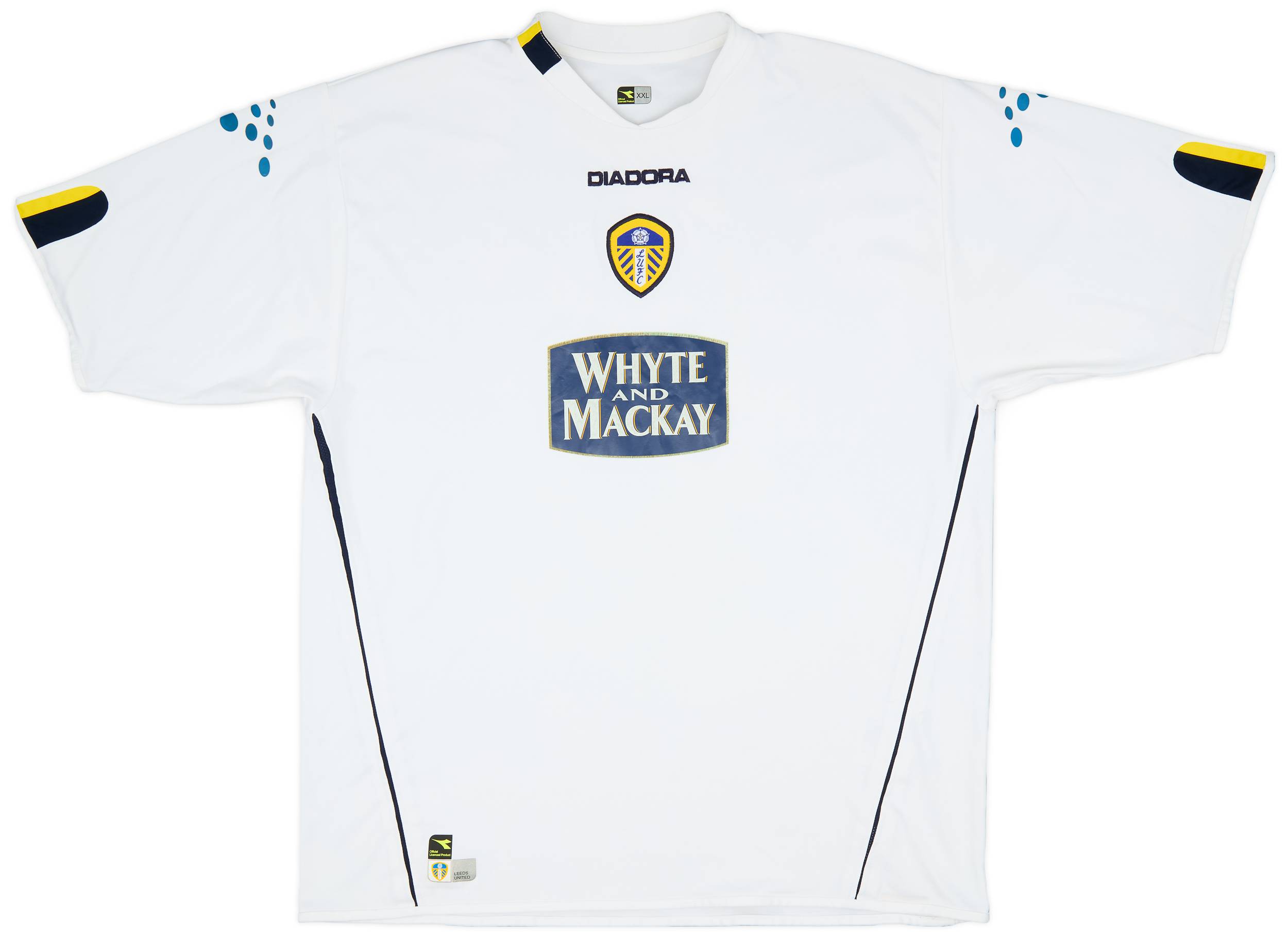 2004-05 Leeds United Home Shirt - 7/10 - (XXL)