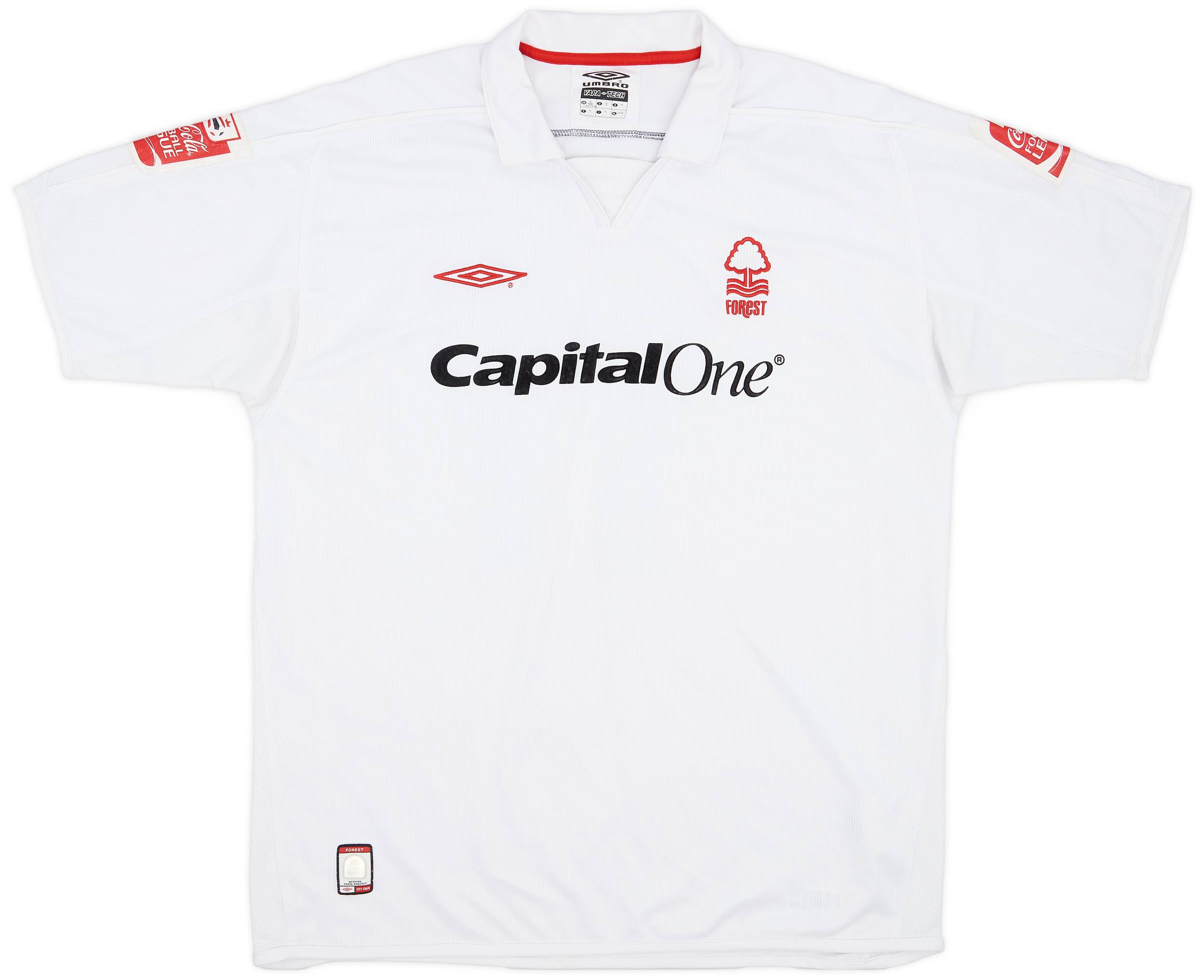 2004-05 Nottingham Forest Match Issue Away Shirt King #11