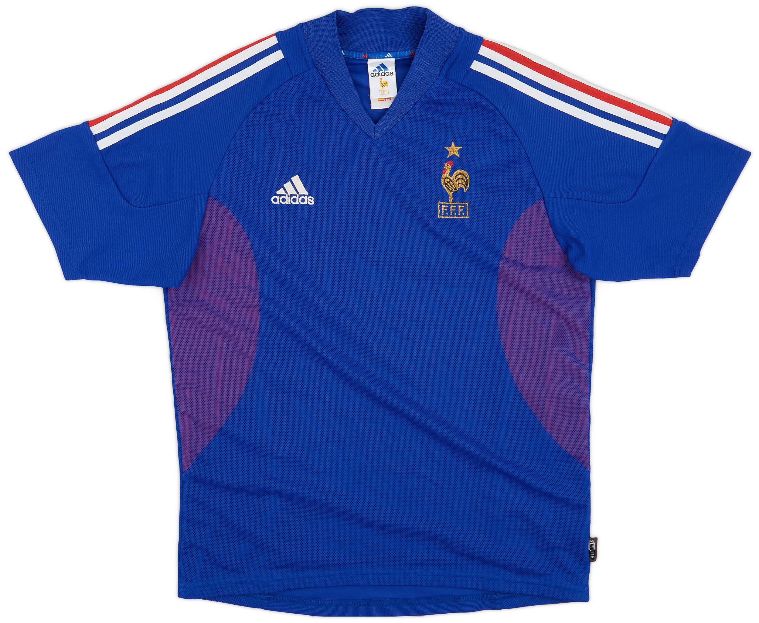 2002-04 France Home Shirt - 8/10 - (S)