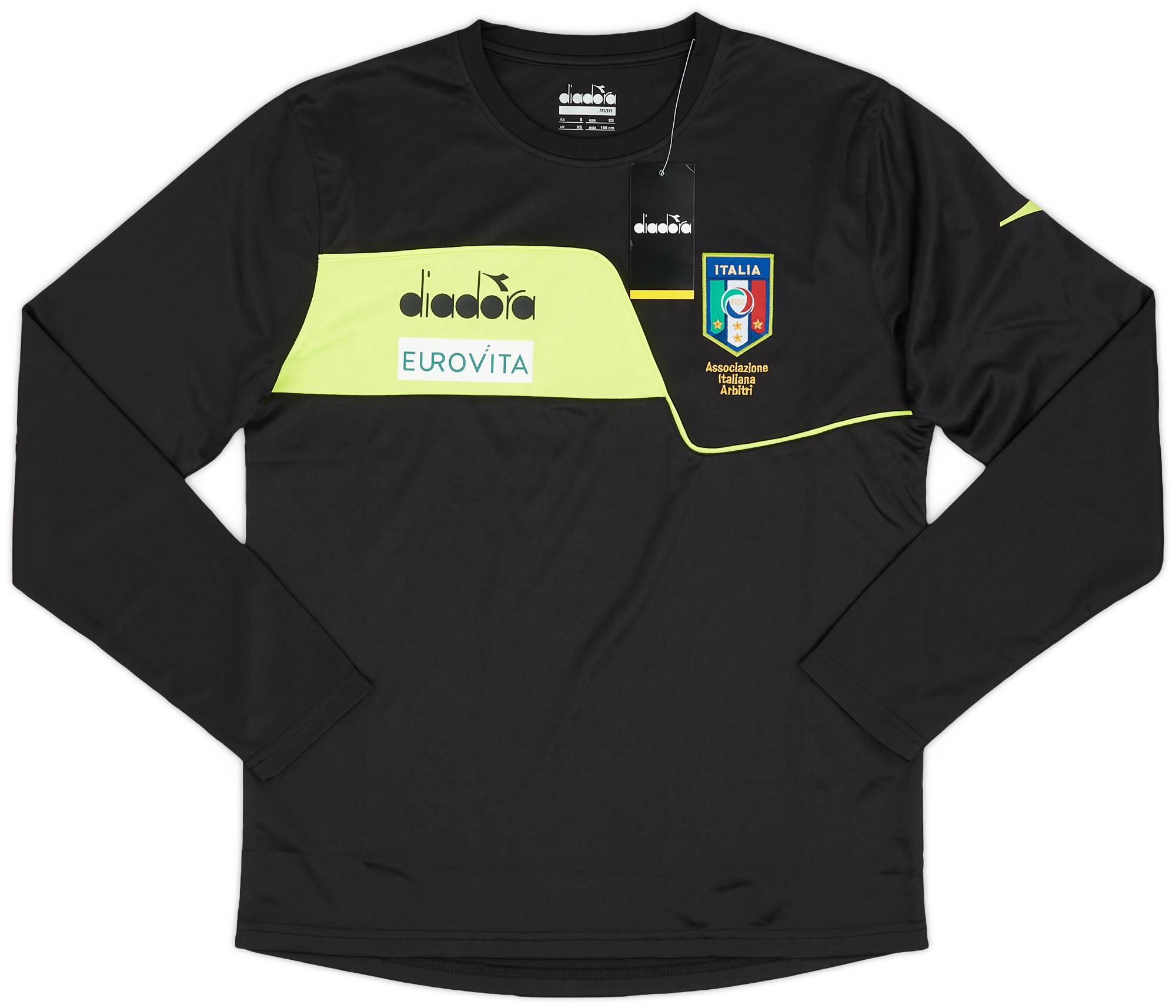 2017-18 Italy Referee L/S Shirt (S)