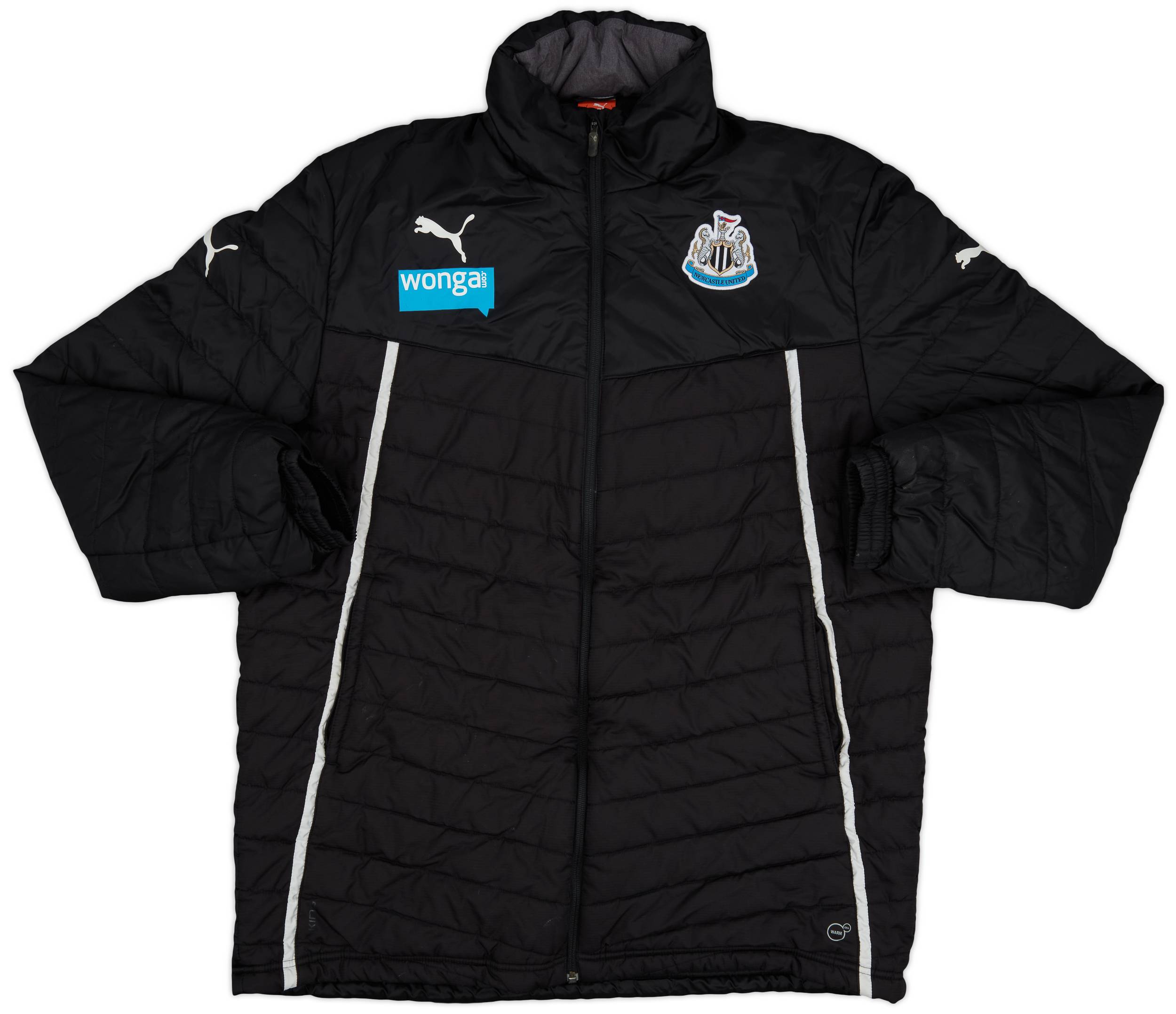 2013-14 Newcastle United Puma Padded Bench Coat - 7/10 - (XL)