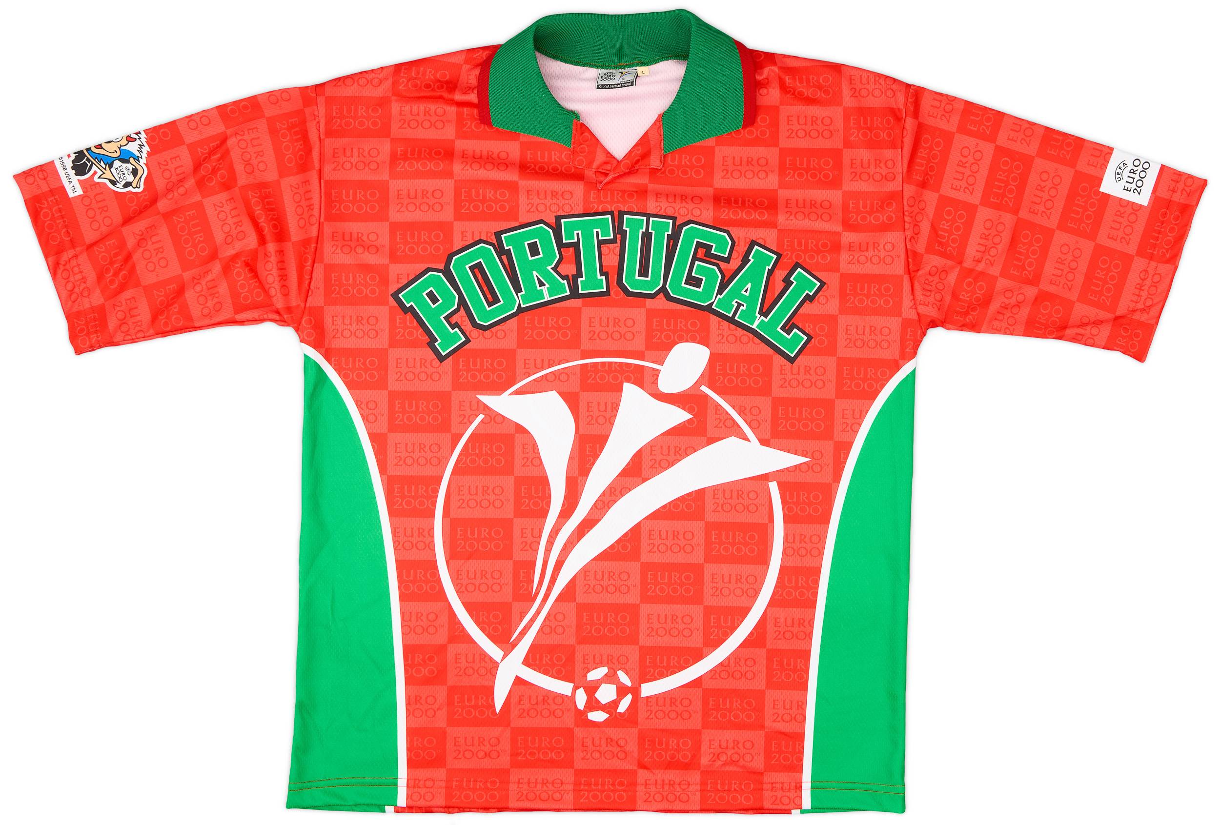 2000 Portugal "Euro 2000" Supporters Shirt - 9/10 - (L)