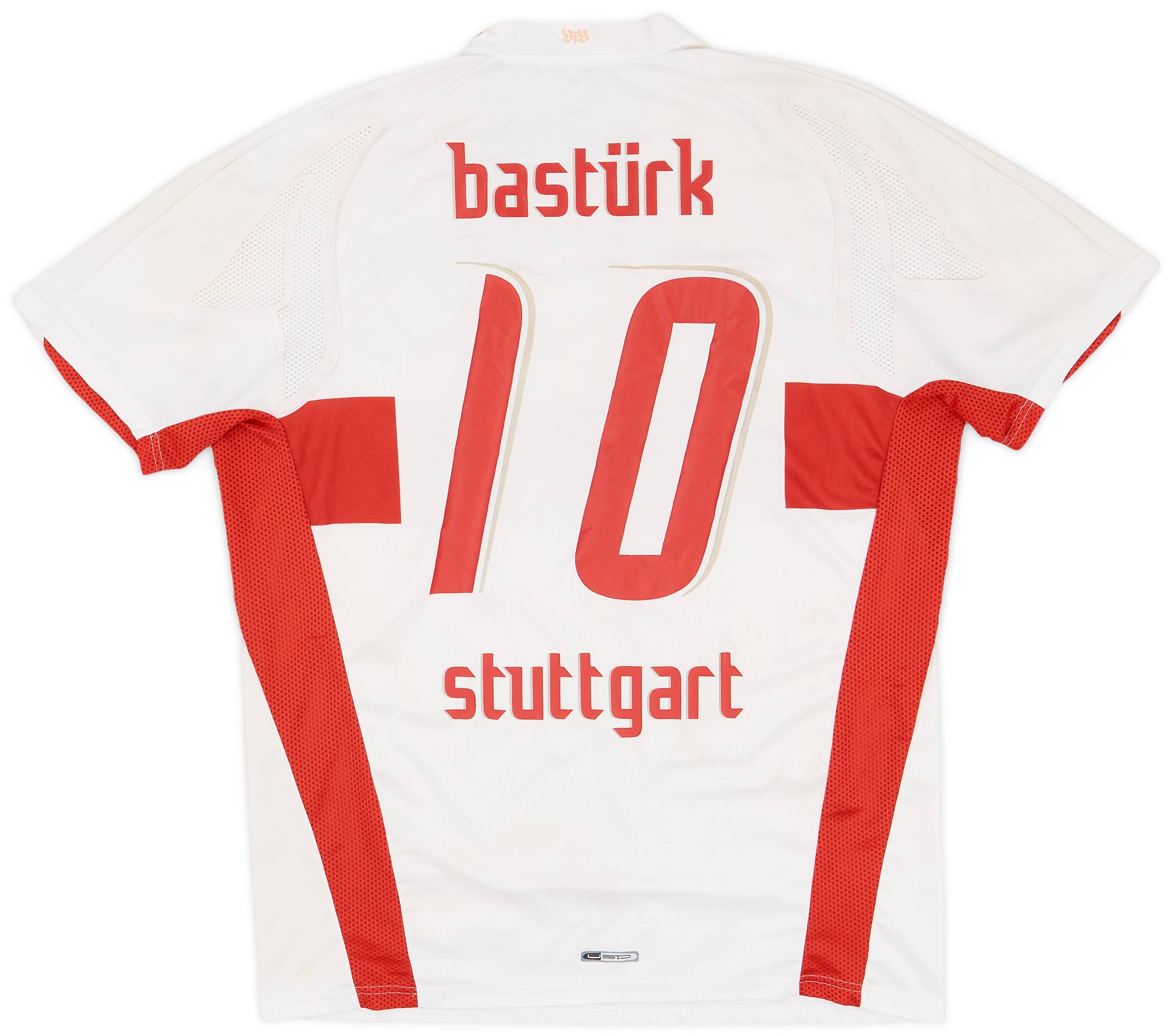 2007-08 Stuttgart Home Shirt Basturk #10 - 5/10 - (L)