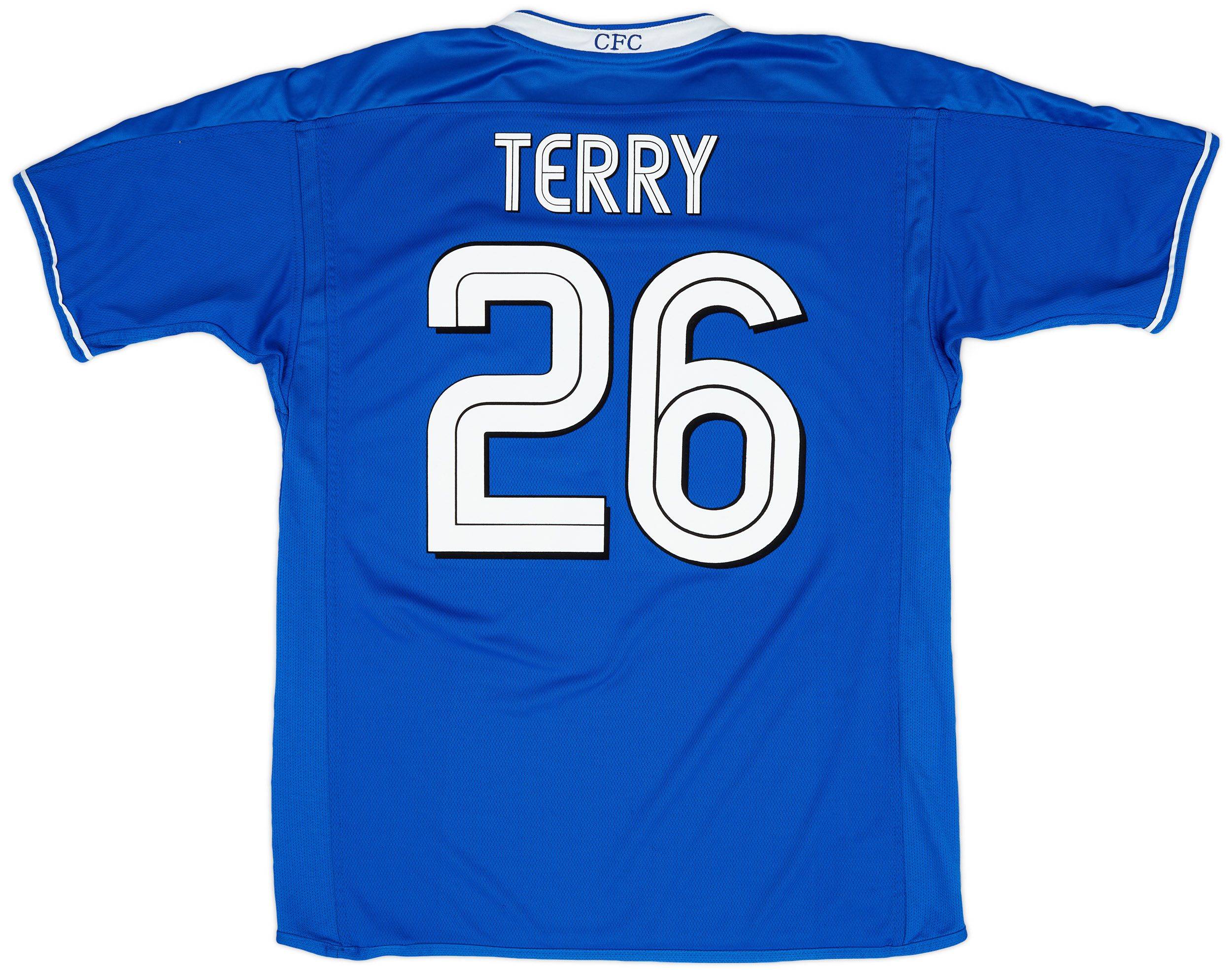 2003-05 Chelsea Home Shirt Terry #26