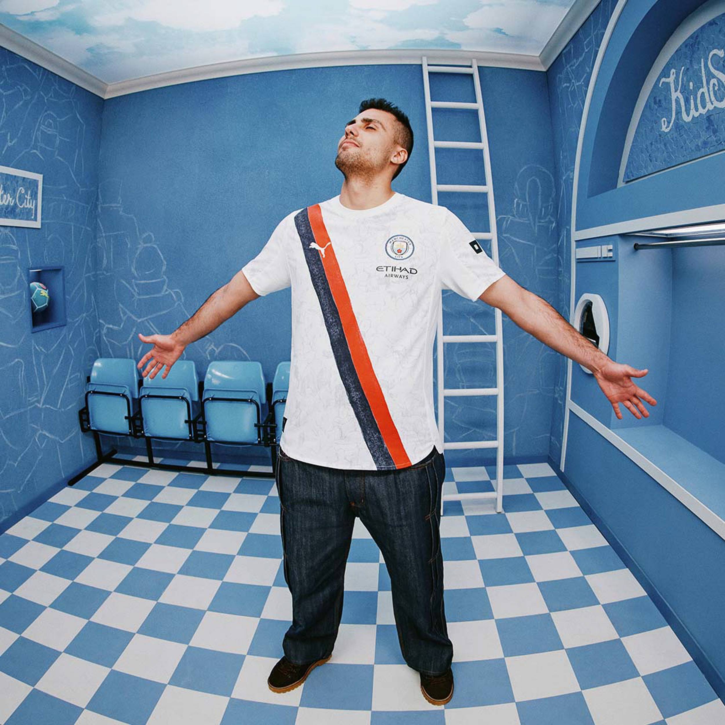 2025 Manchester City KidSuper CWC Home Shirt