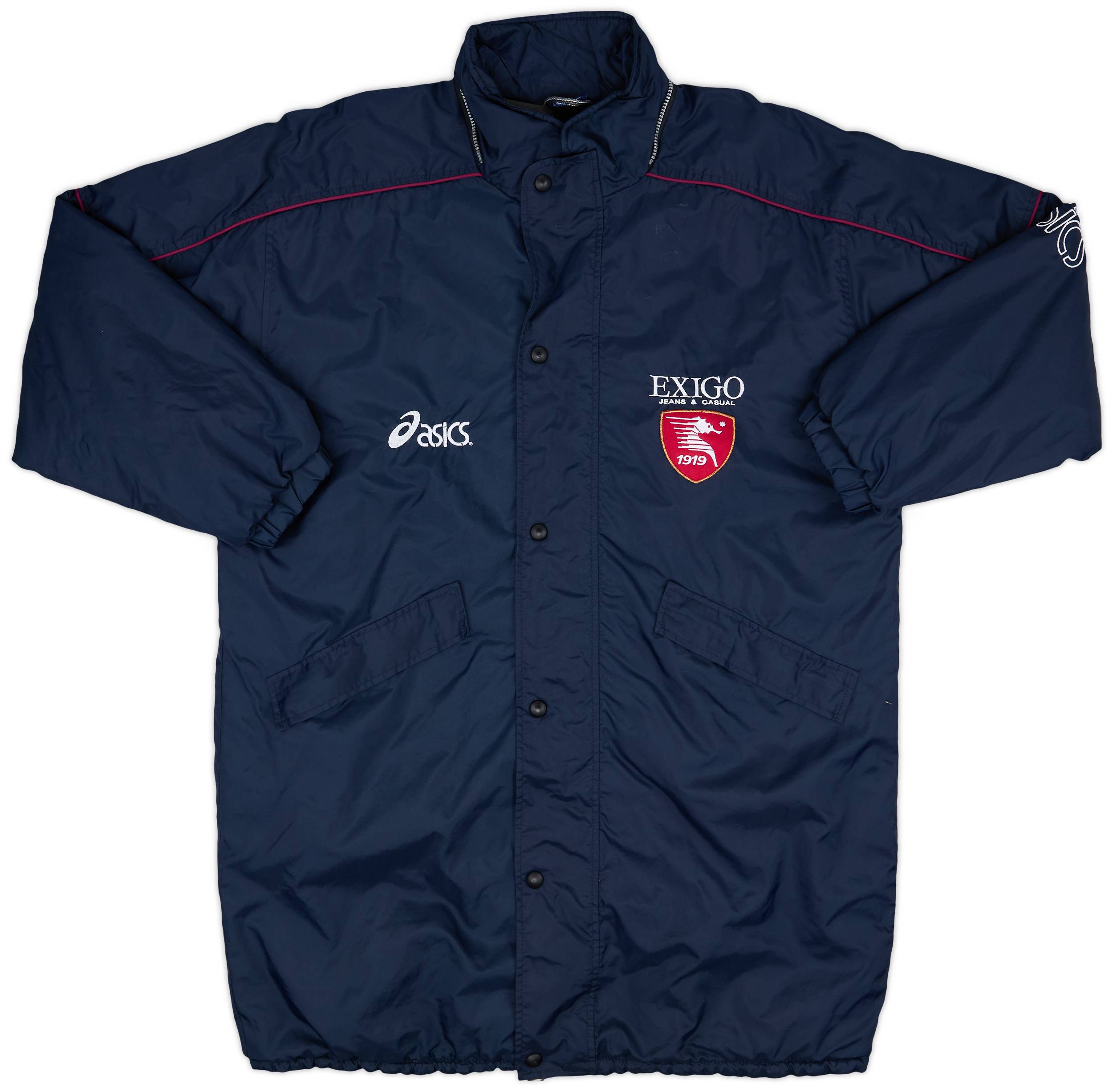 1998-99 Salernitana Asics Padded Bench Coat - 4/10 - (XL)