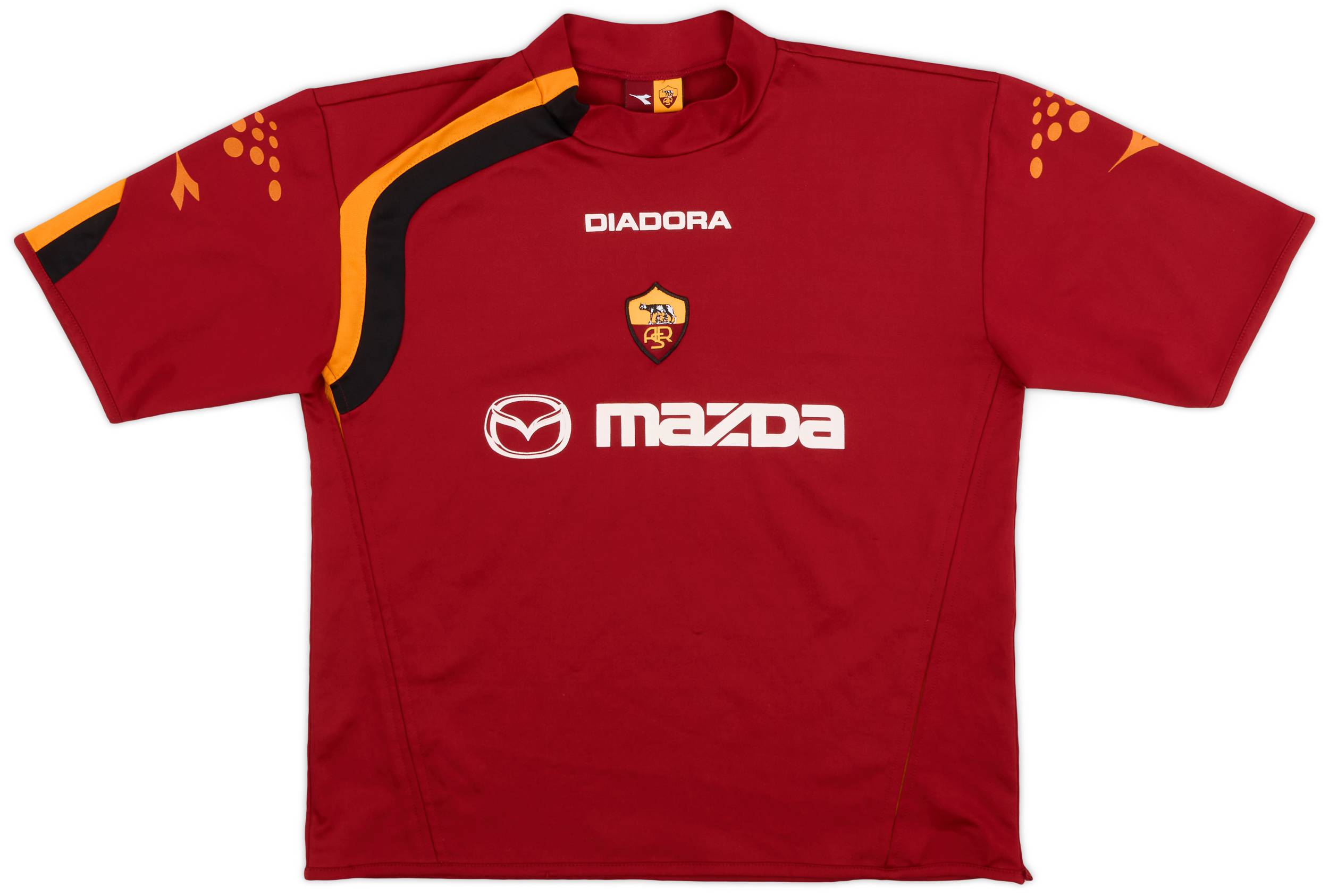 2004-05 Roma Home Shirt - 8/10 - (XL.Boys)