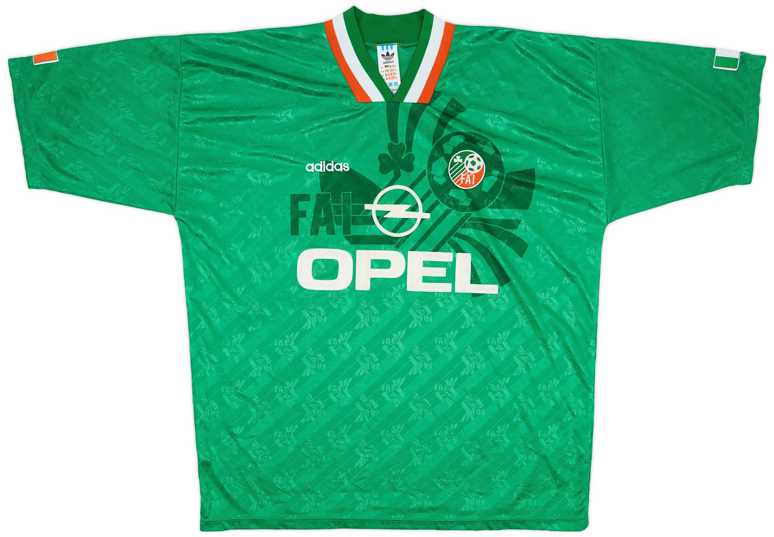 1994 Ireland Home Shirt Keane #6 - 9/10 - (XL)