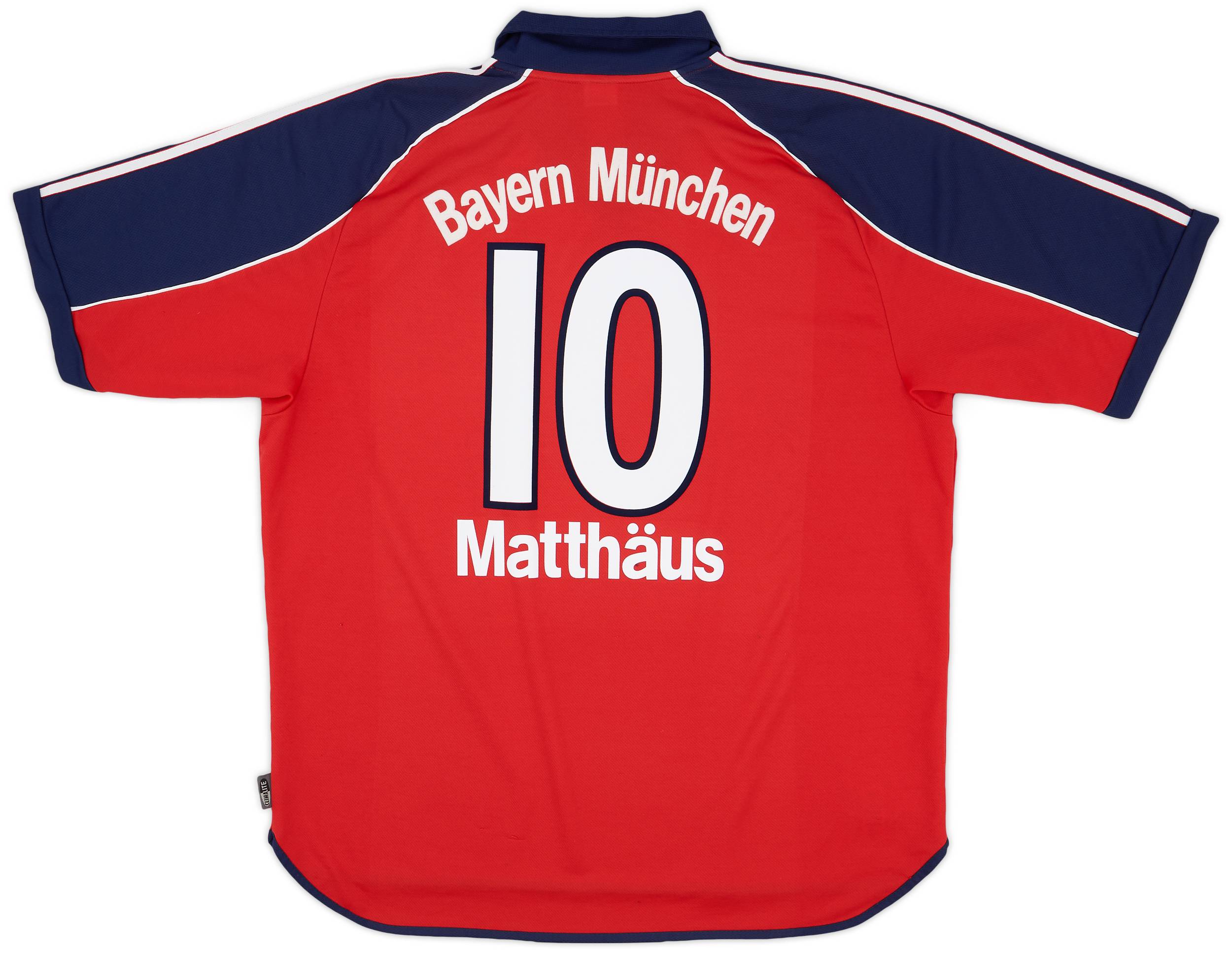1999-01 Bayern Munich Home Shirt Matthaus #10 - 5/10 - (XXL)