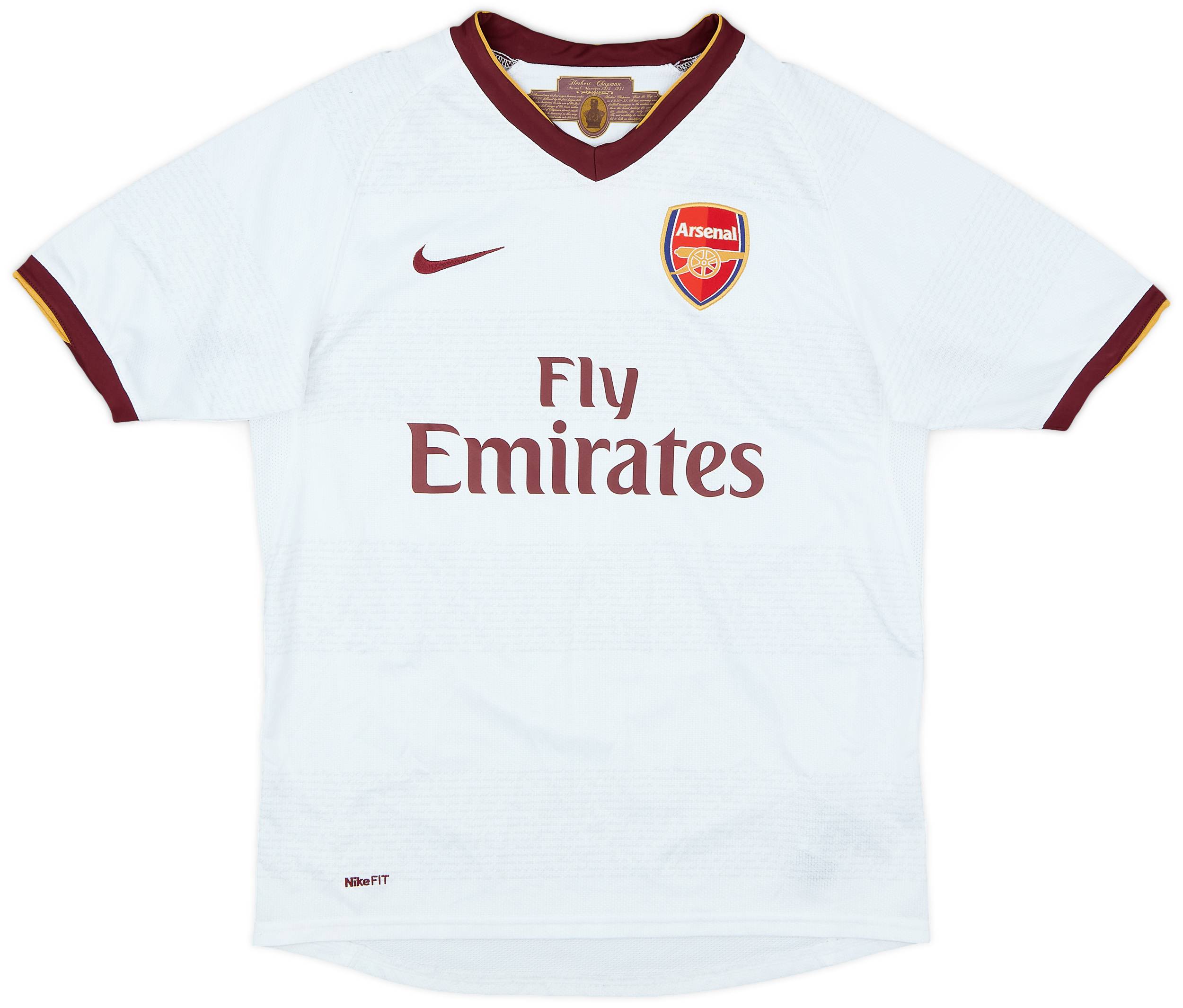 2007-08 Arsenal Away Shirt - 9/10 - (L.Boys)
