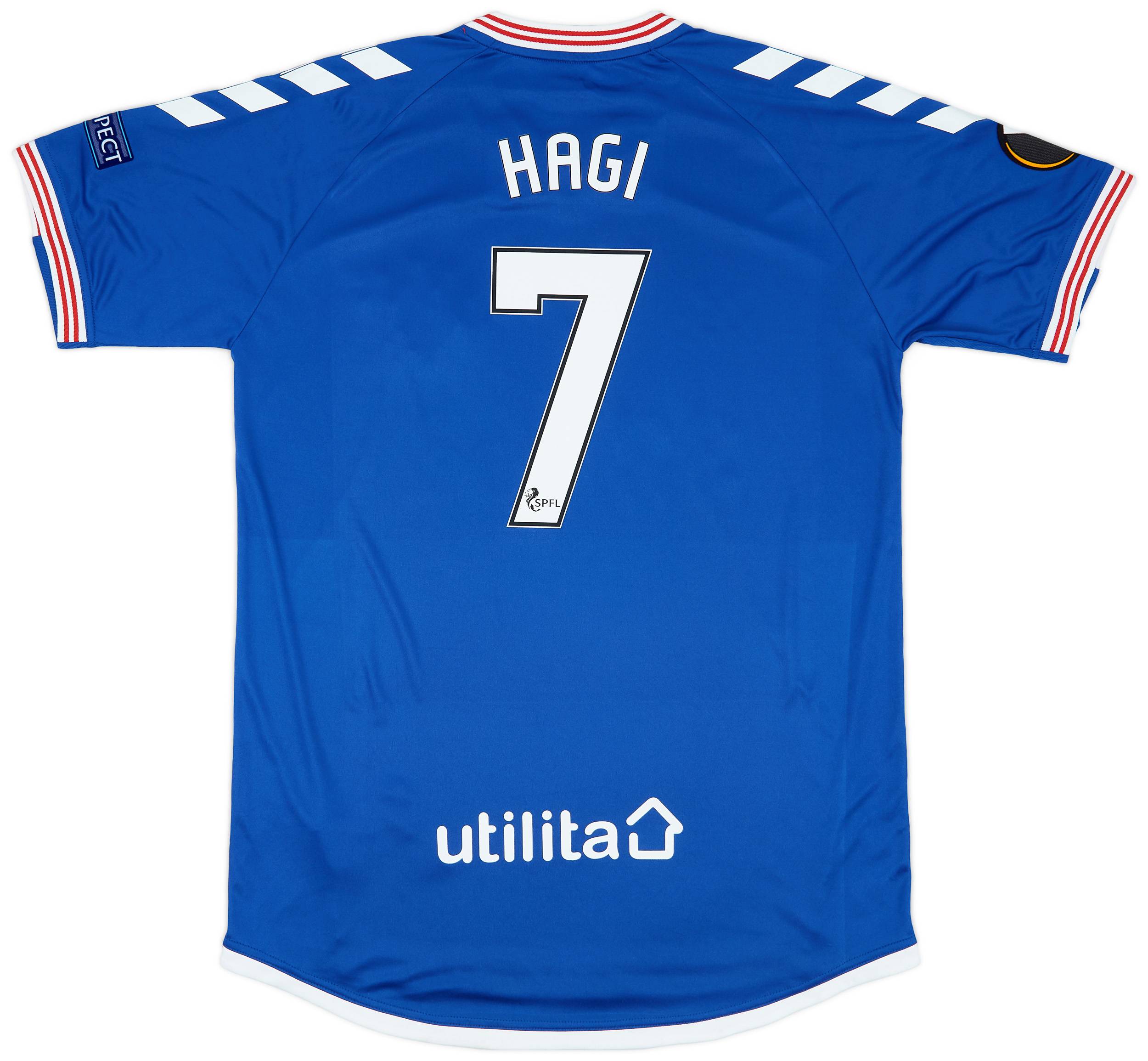 2019-20 Rangers Home Shirt Hagi #7 - 10/10 - (XL)