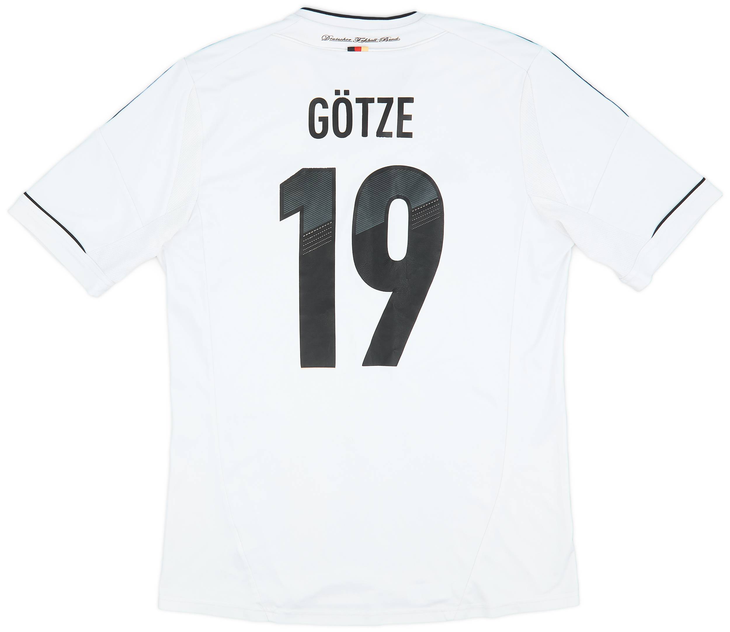 2012-13 Germany Home Shirt Gotze #19 - 5/10 - (M)