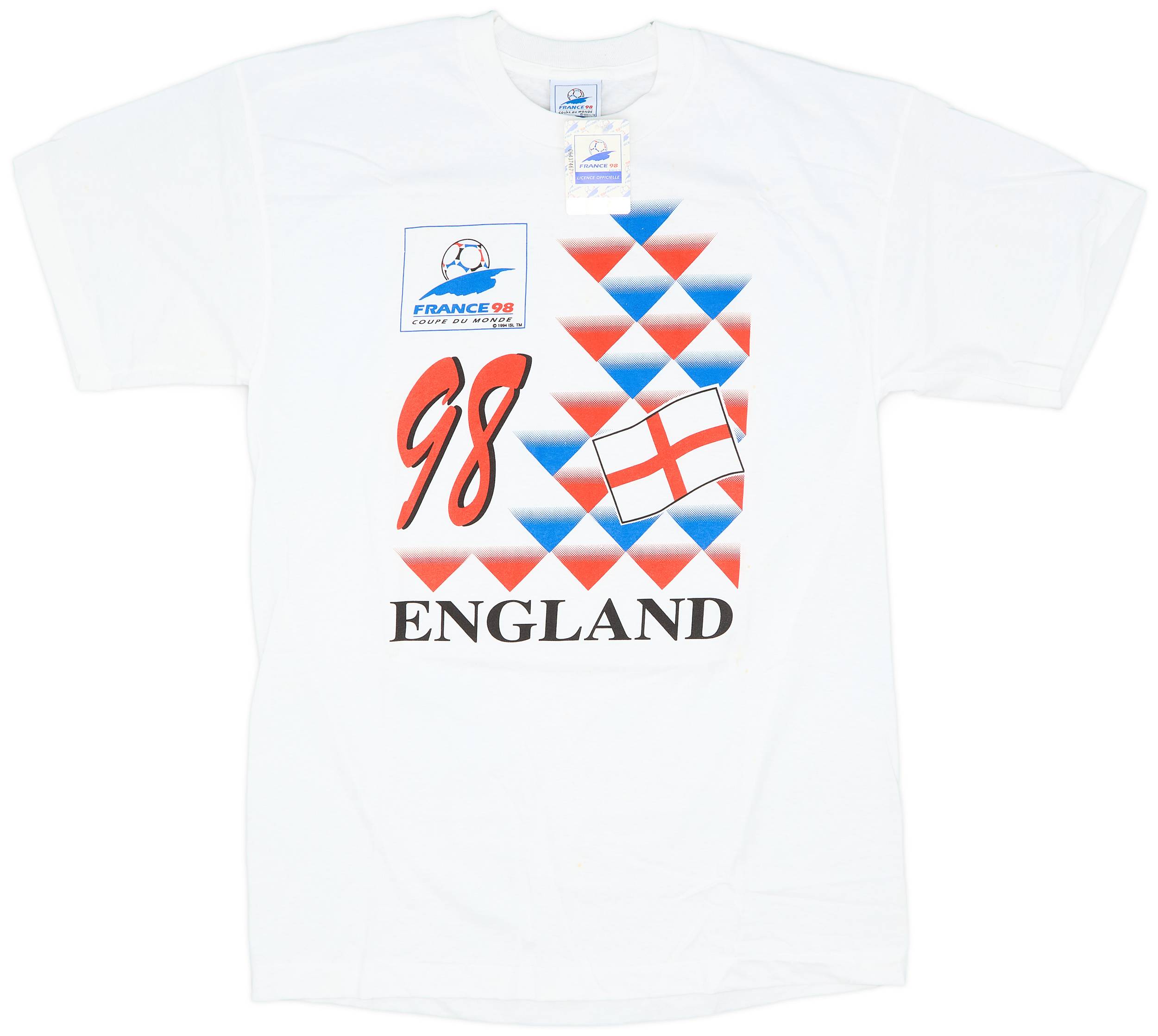 1998 England World Cup 98 Cotton Tee (L)