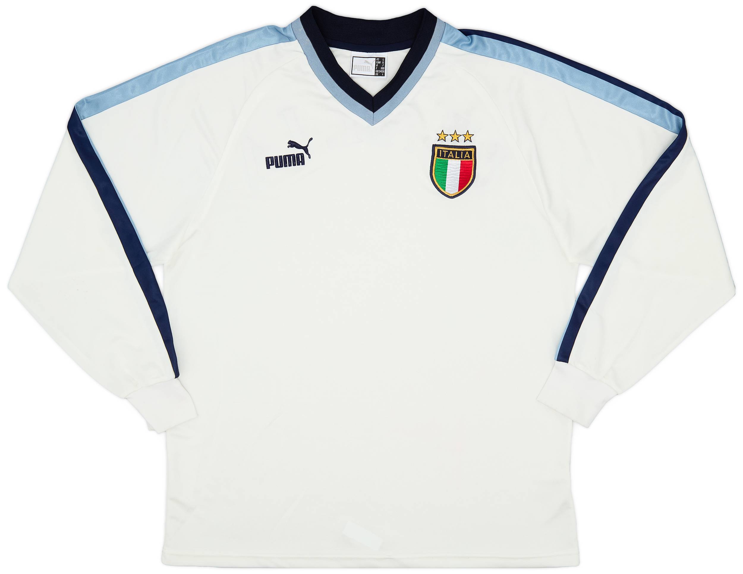 2003-04 Italy Puma Training L/S Shirt - 8/10 - (L)