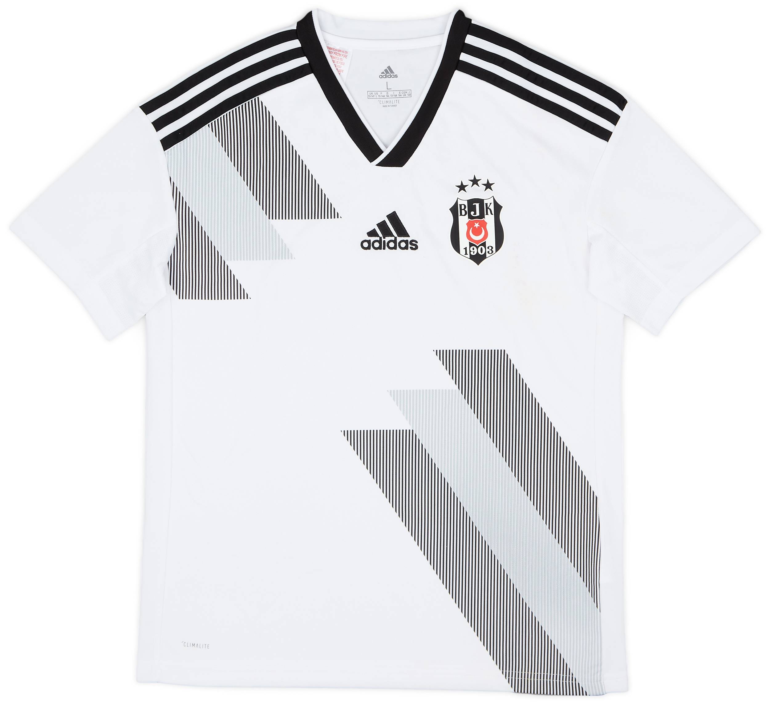 2019-20 Besiktas Home Shirt - 5/10 - (L.Boys)