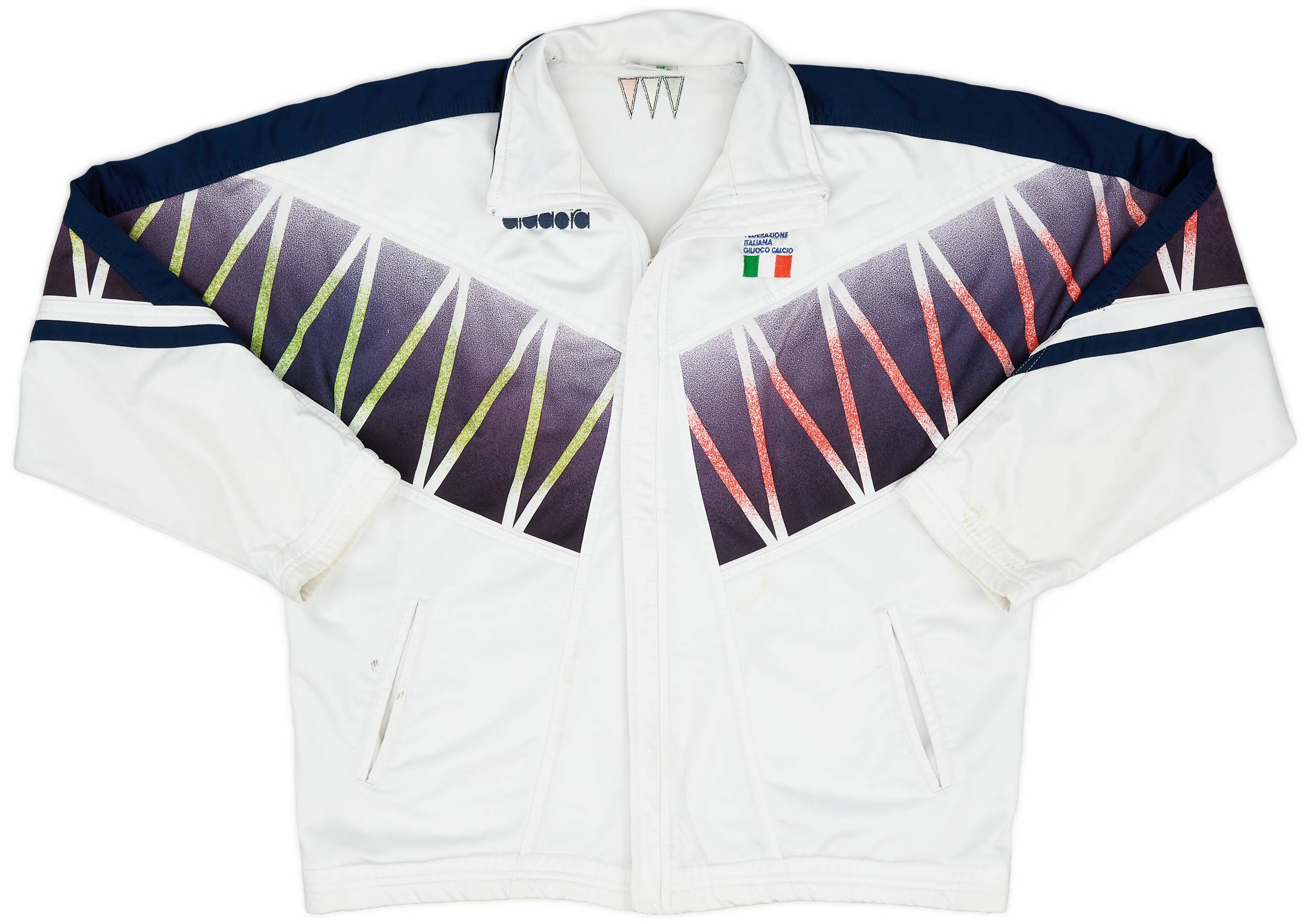 1994 Italy Diadora Track Top - 8/10 - (L)
