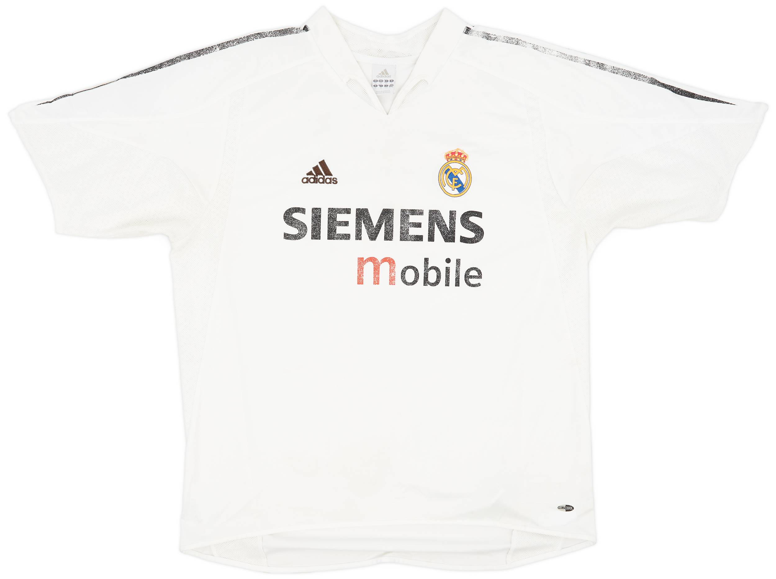 2004-05 Real Madrid Home Shirt - 4/10 - (XL)