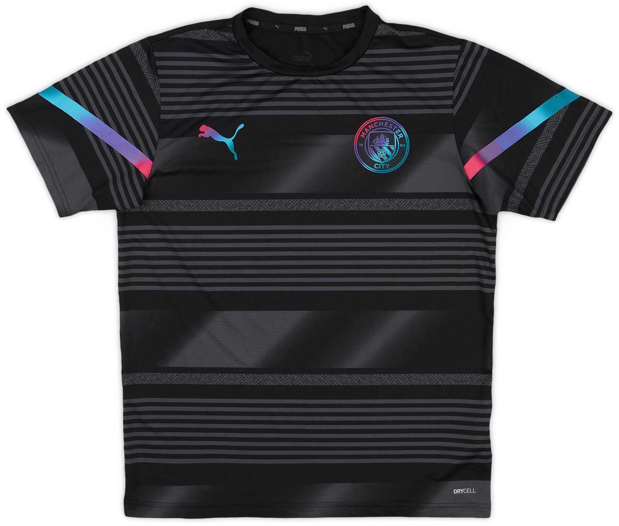 2020-21 Manchester City Puma Training Shirt - 9/10 - (L.Boys)