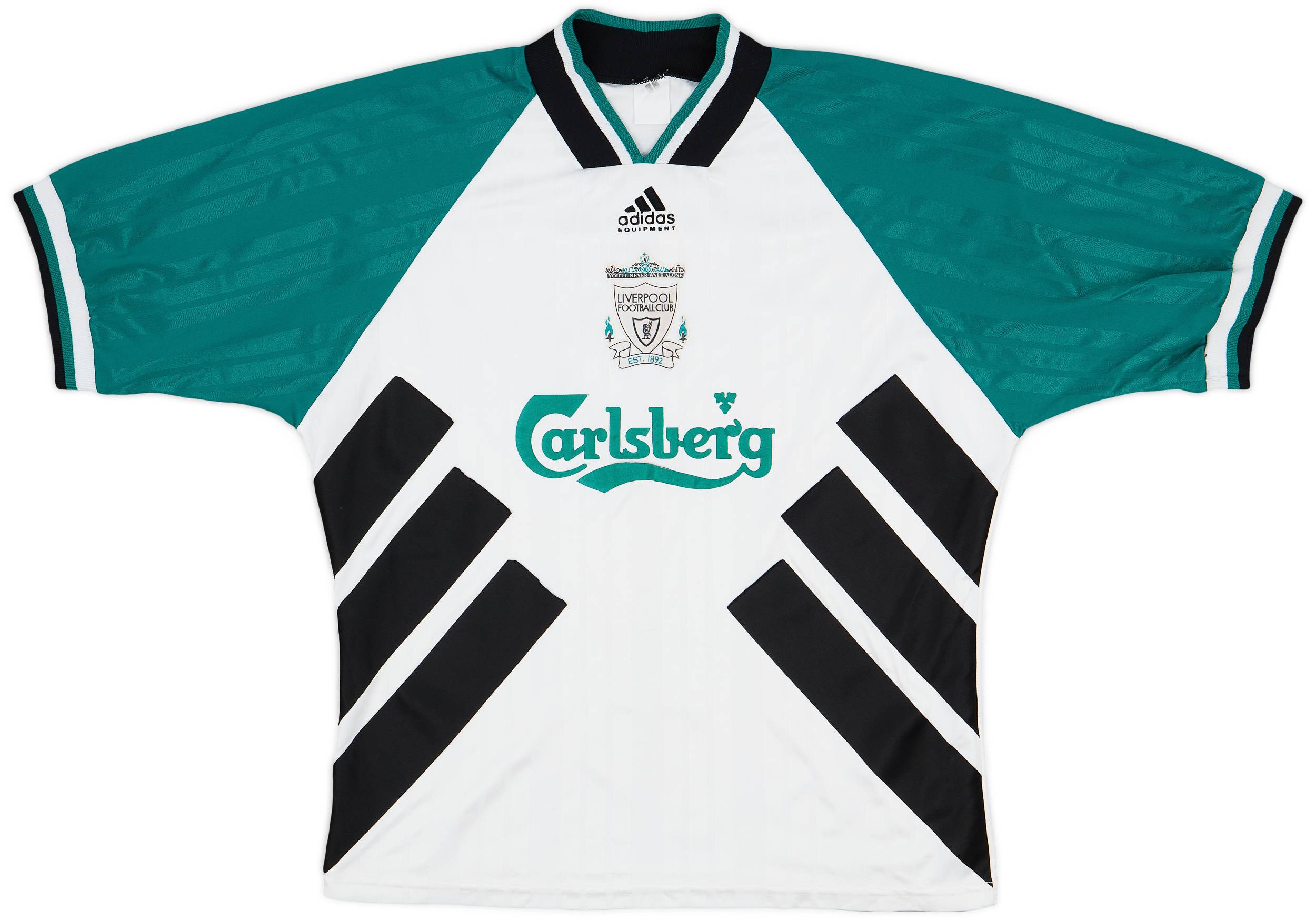 1993-95 Liverpool Away Shirt - 5/10 - (XL/XXL)