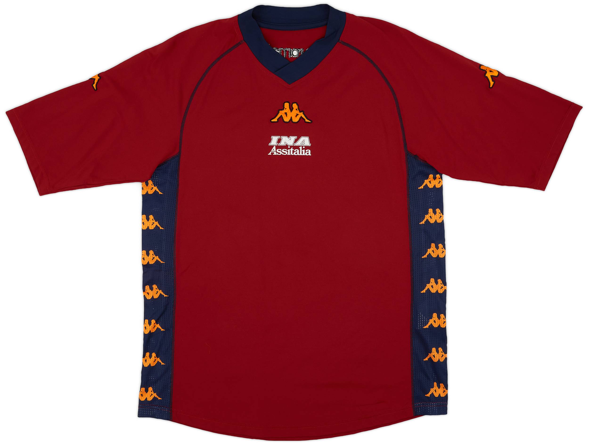 2001-02 Roma Kappa Training Shirt - 6/10 - (L)