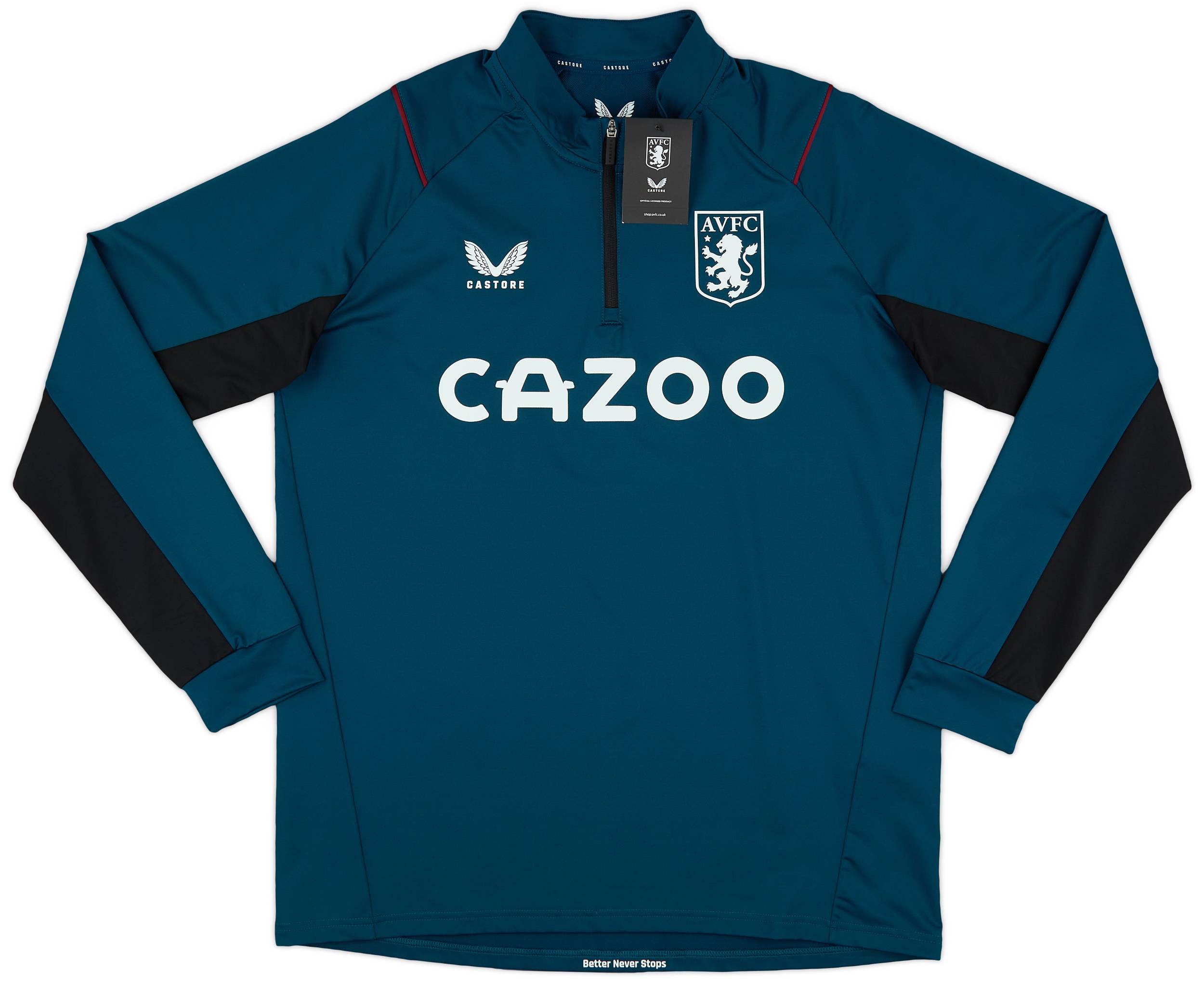 2022-23 Aston Villa Castore 1/4 Zip Training Top (L)