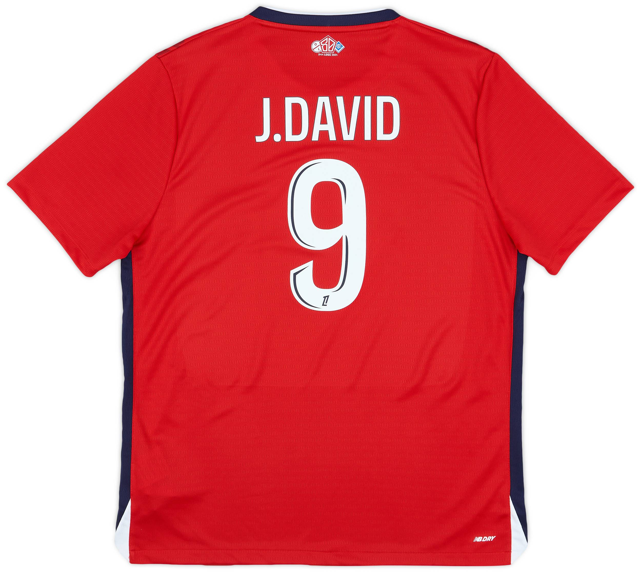 2024-25 Lille Home Shirt J.David #9