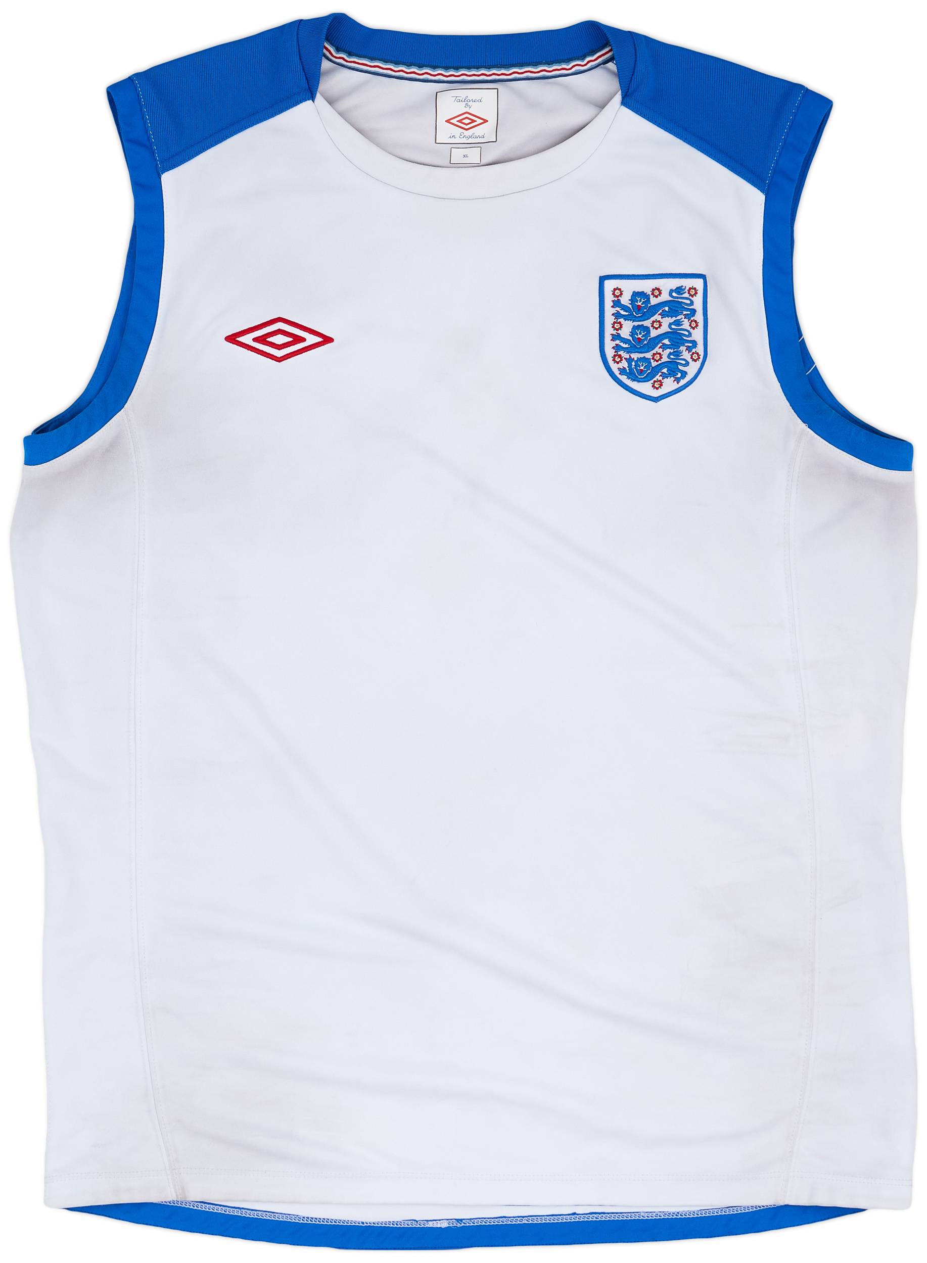 2010-11 England Umbro Training Vest - 4/10 - (XL)