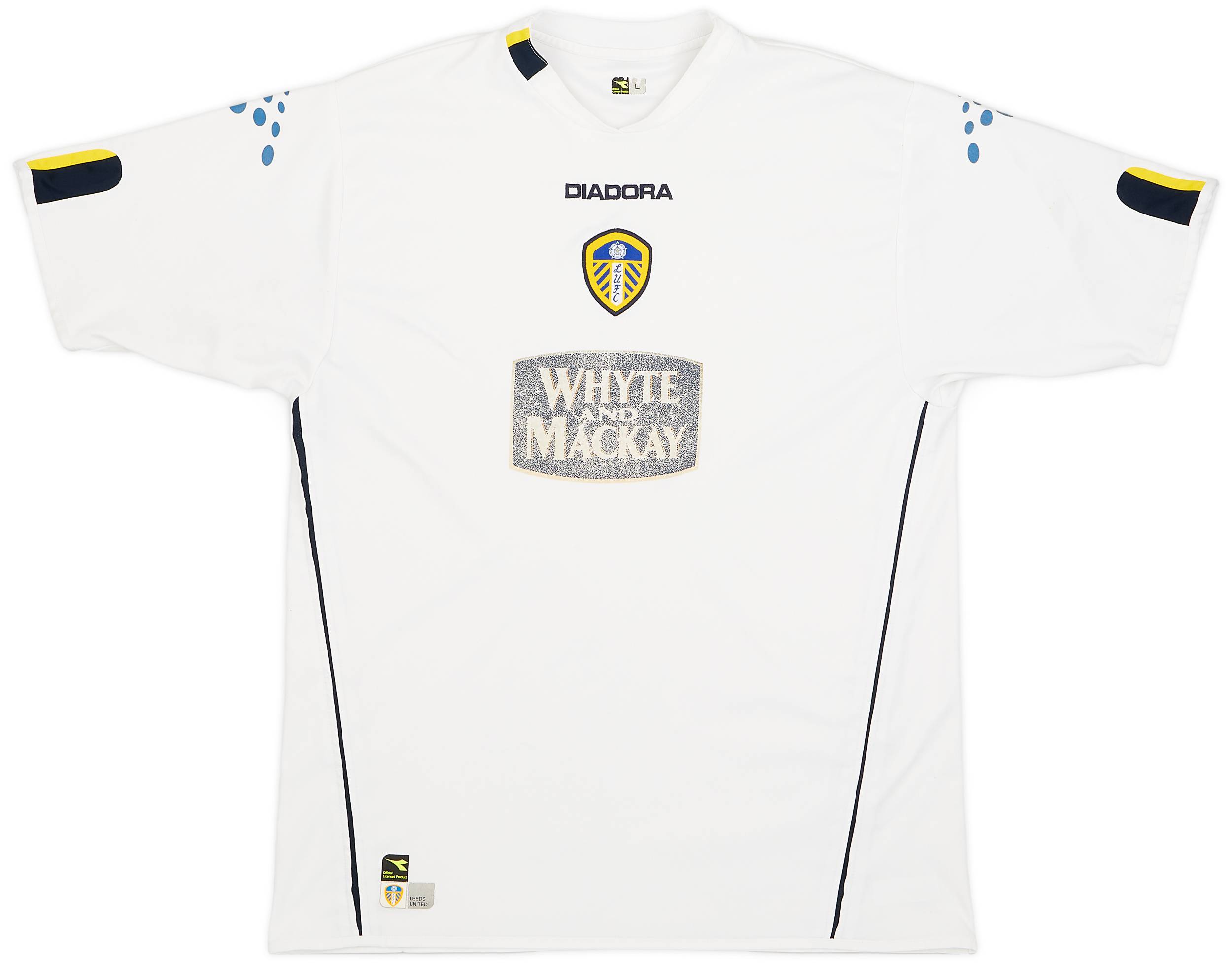 2004-05 Leeds United Home Shirt - 4/10 - (L)