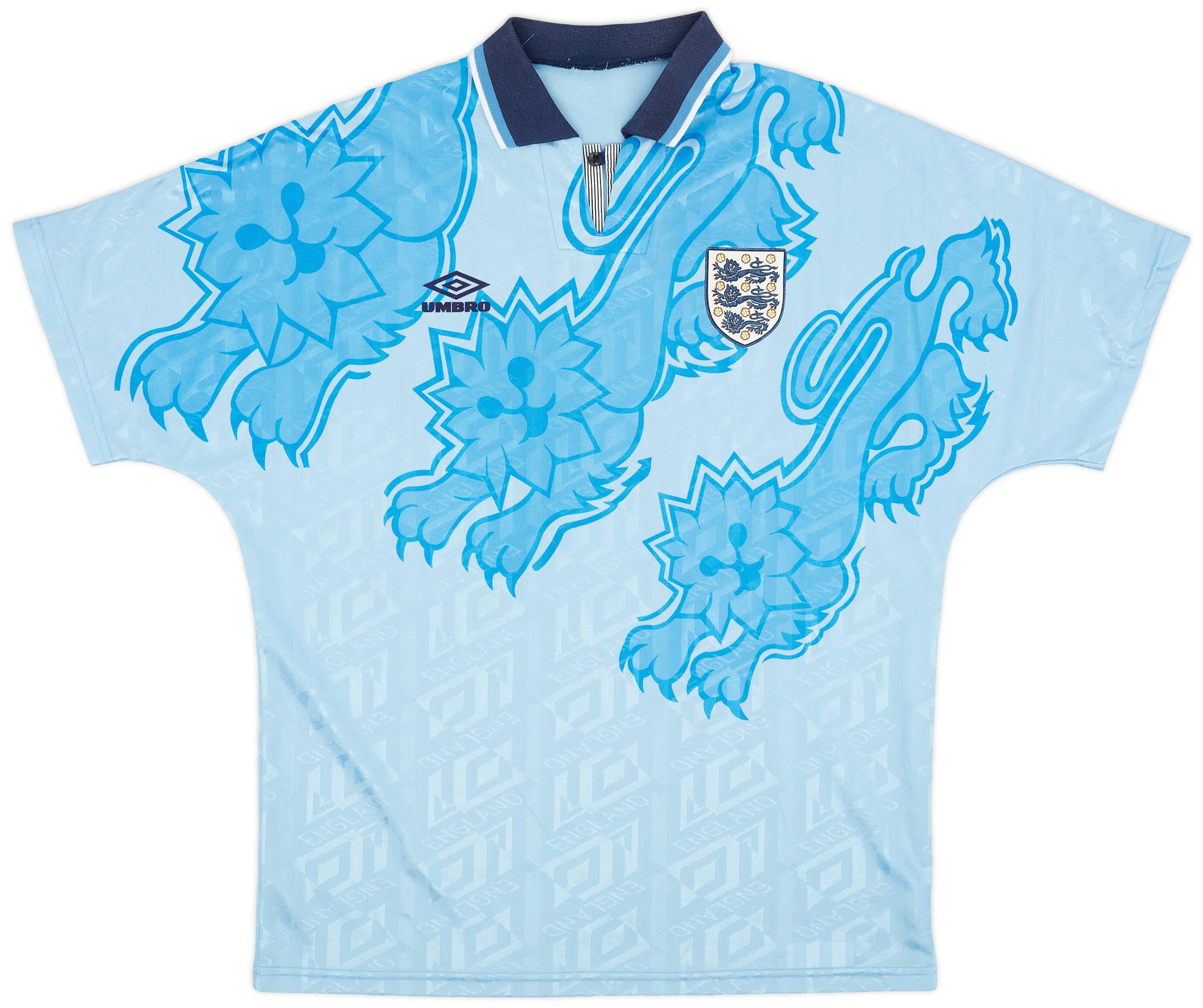 1992-93 England Third Shirt - 8/10 - (XL)