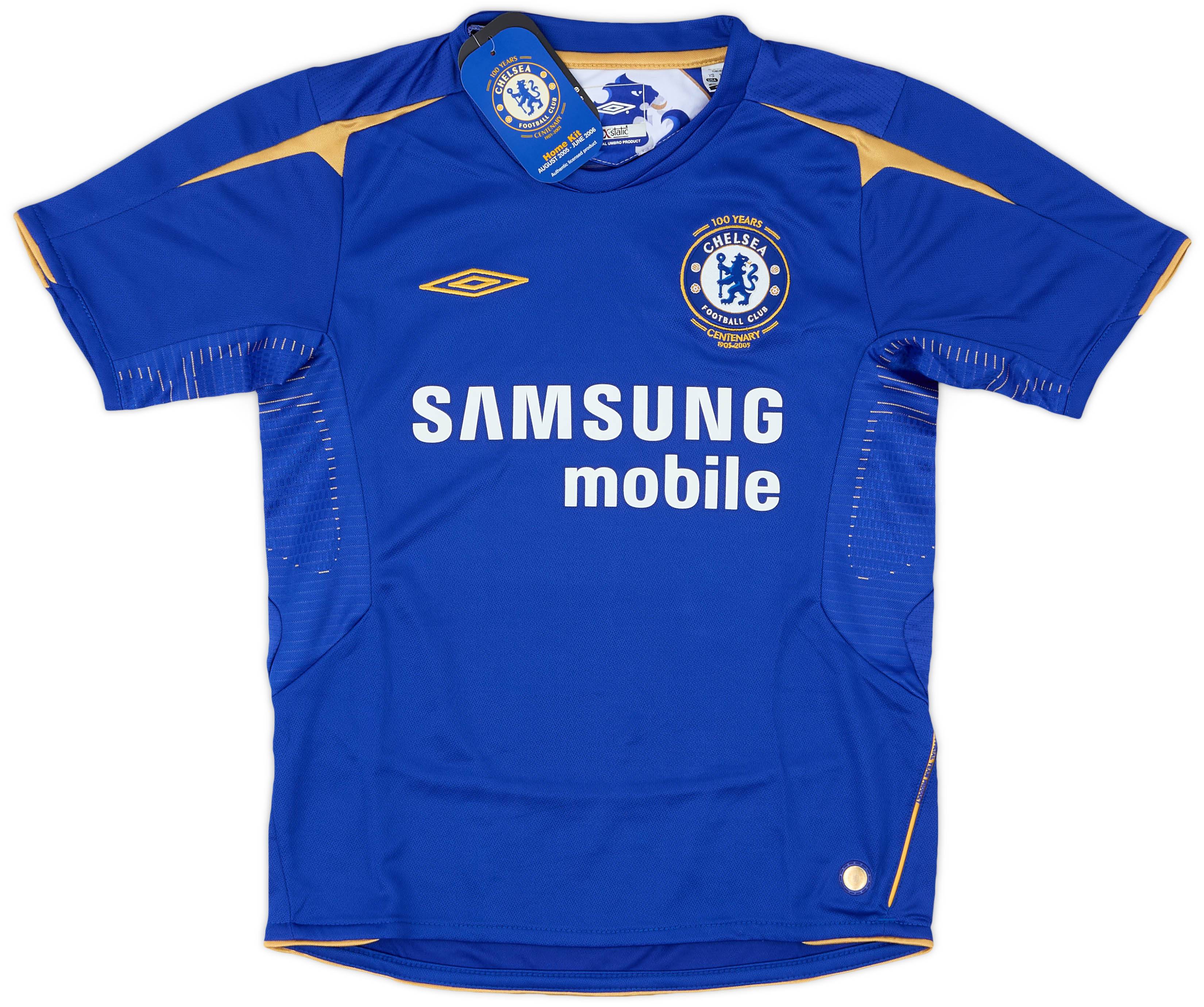 2005-06 Chelsea Centenary Home Shirt (S.Boys)