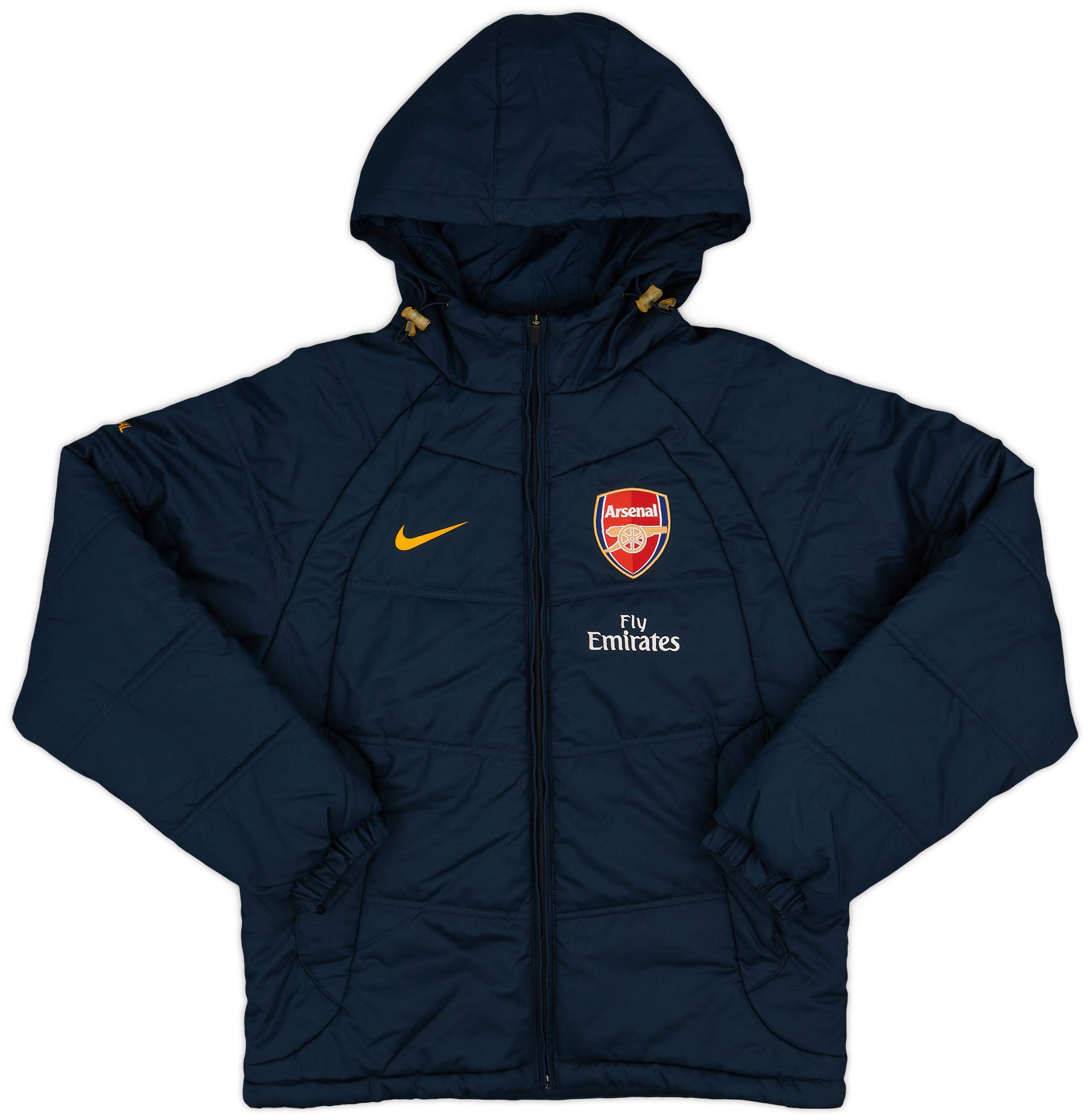 2008-09 Arsenal Nike Padded Bench Coat - 9/10 - (S)