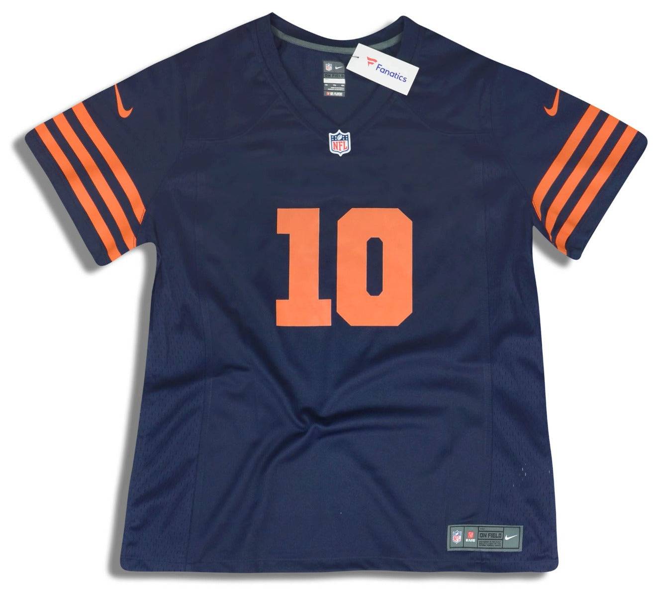 2018-19 Chicago Bears Trubisky #10 Nike Throwback Game Jersey ...