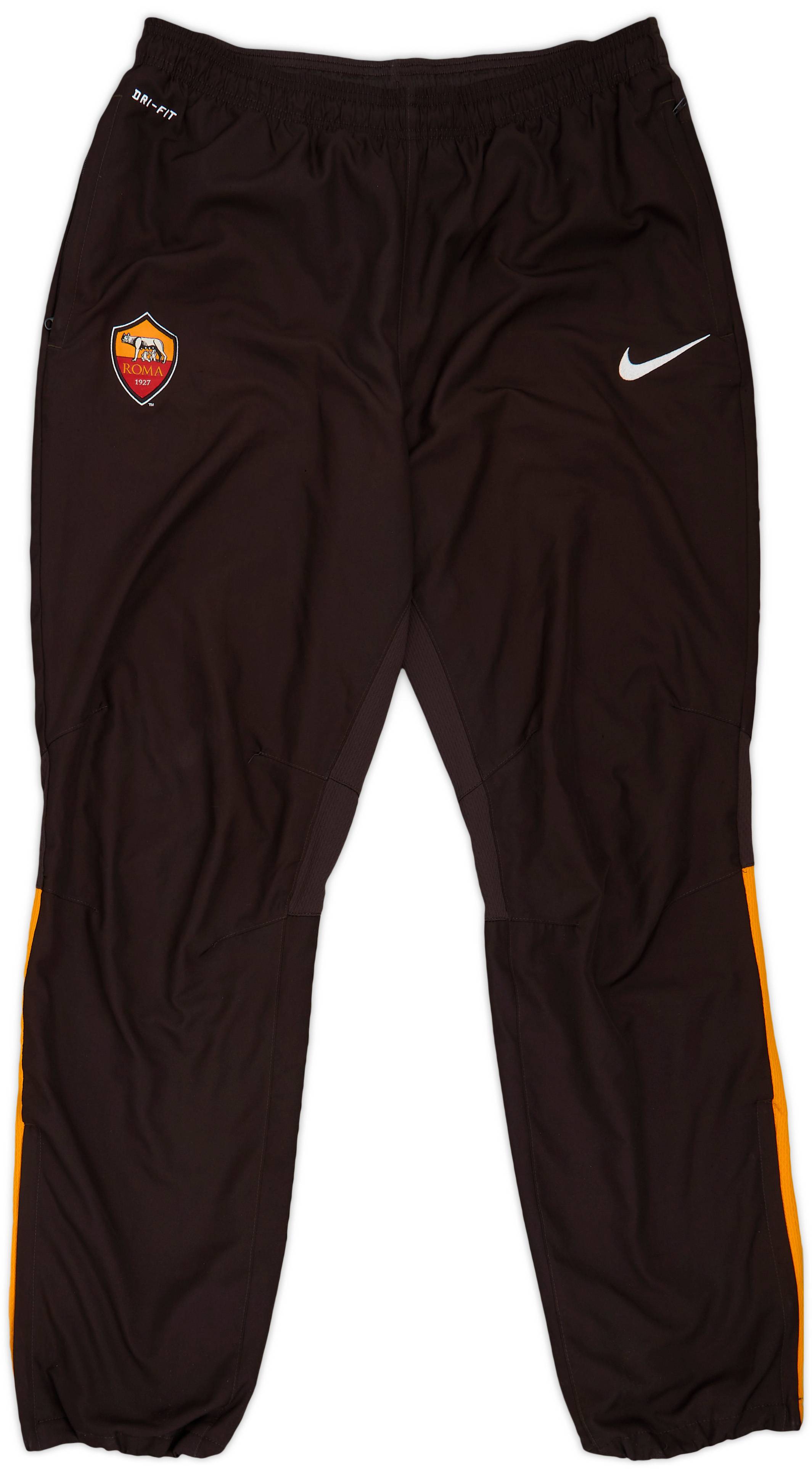 2015-16 Roma Nike Track Pants/Bottoms - 8/10 - (L)