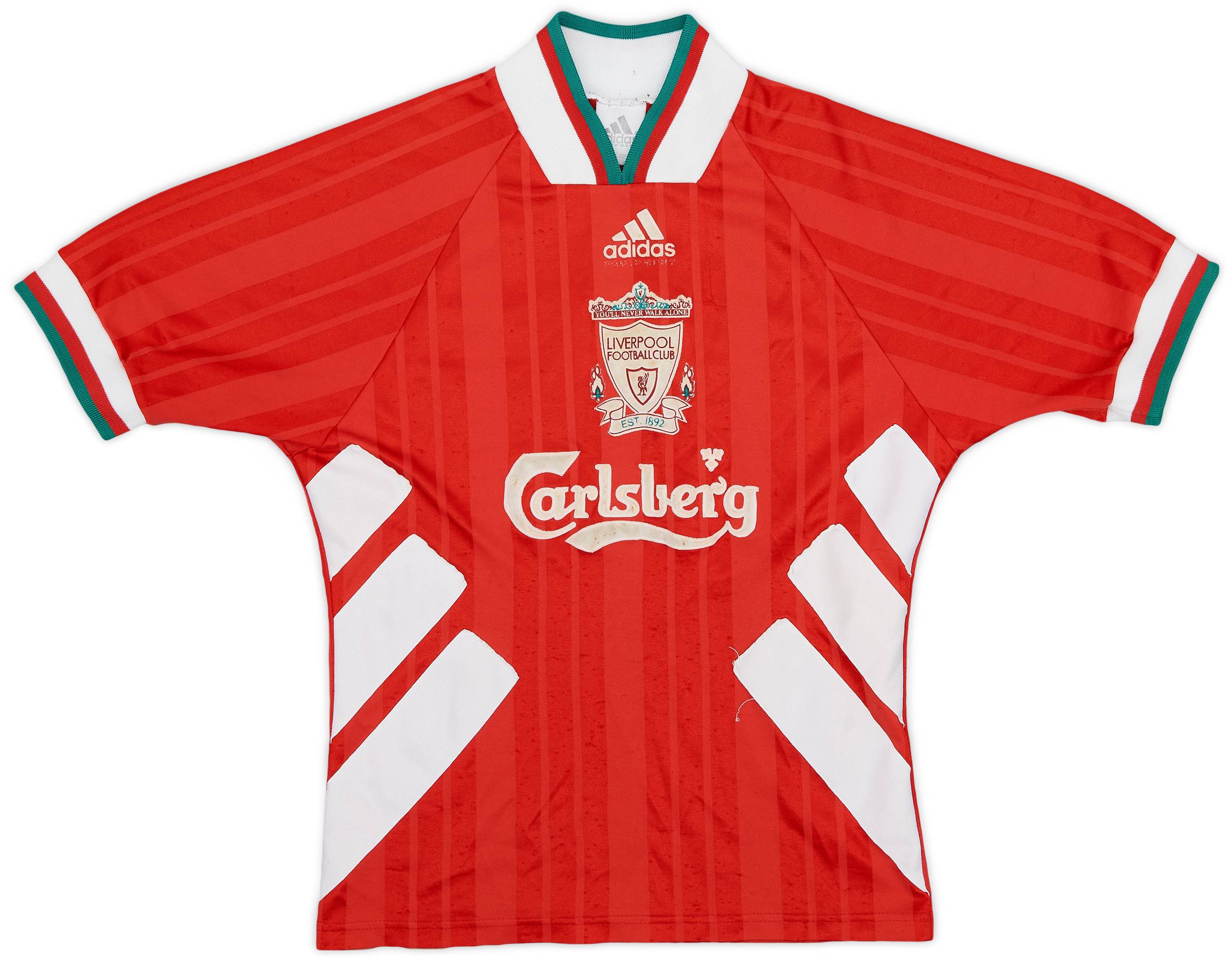 1993-95 Liverpool Home Shirt - 6/10 - (M.Boys)