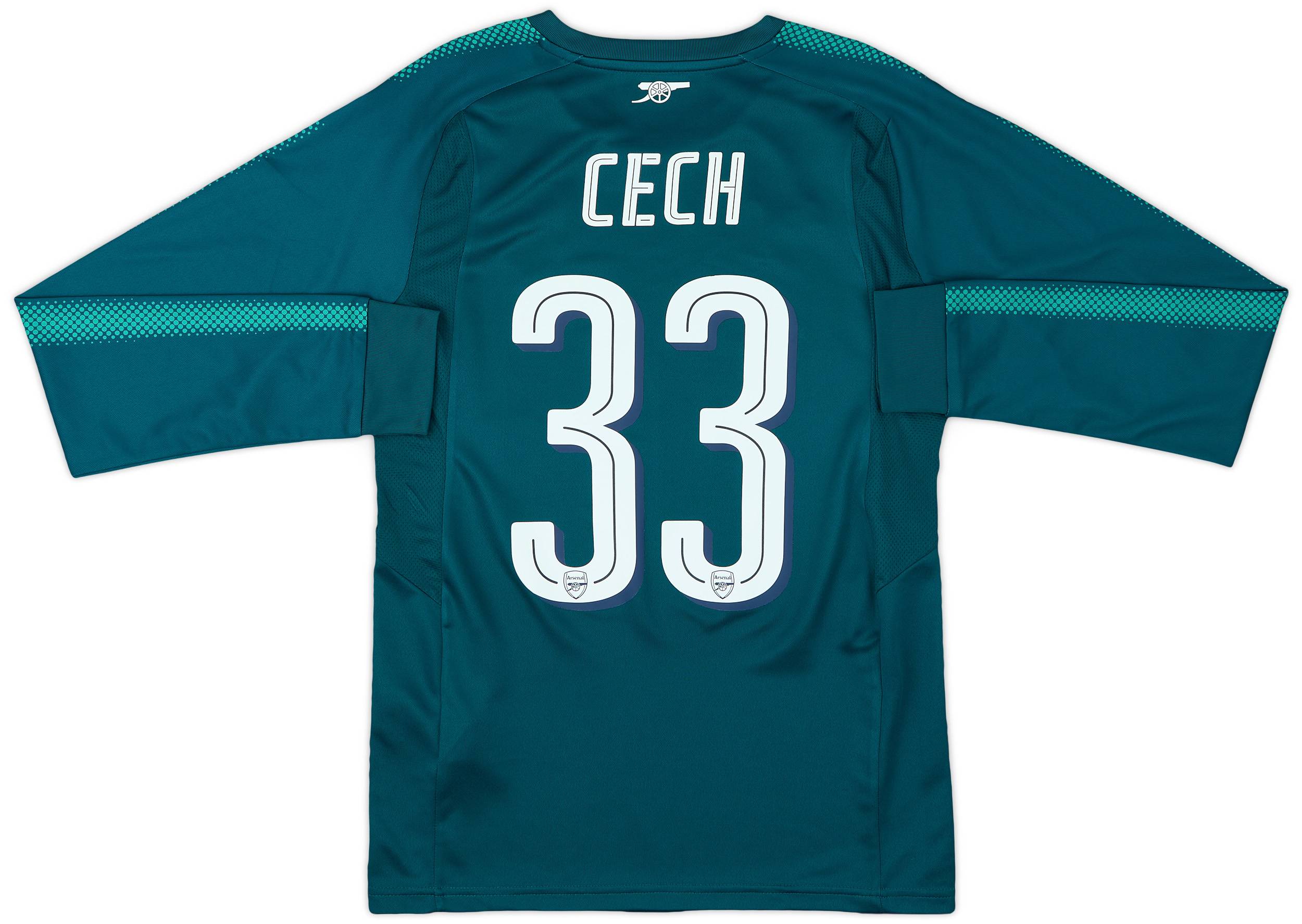 2017-18 Arsenal GK Shirt Cech #33 - 8/10 - (S)