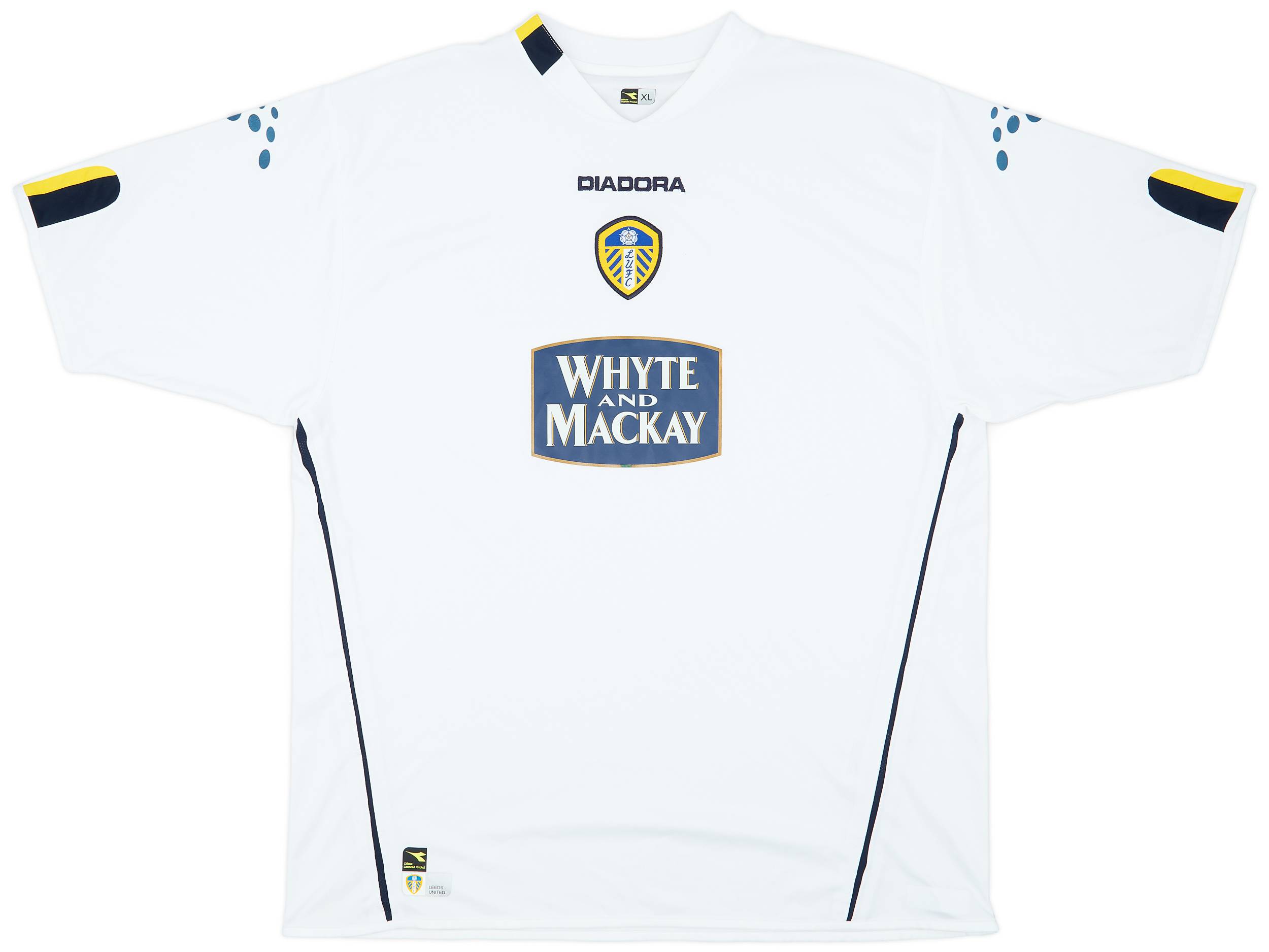 2004-05 Leeds United Home Shirt - 9/10 - (XL)