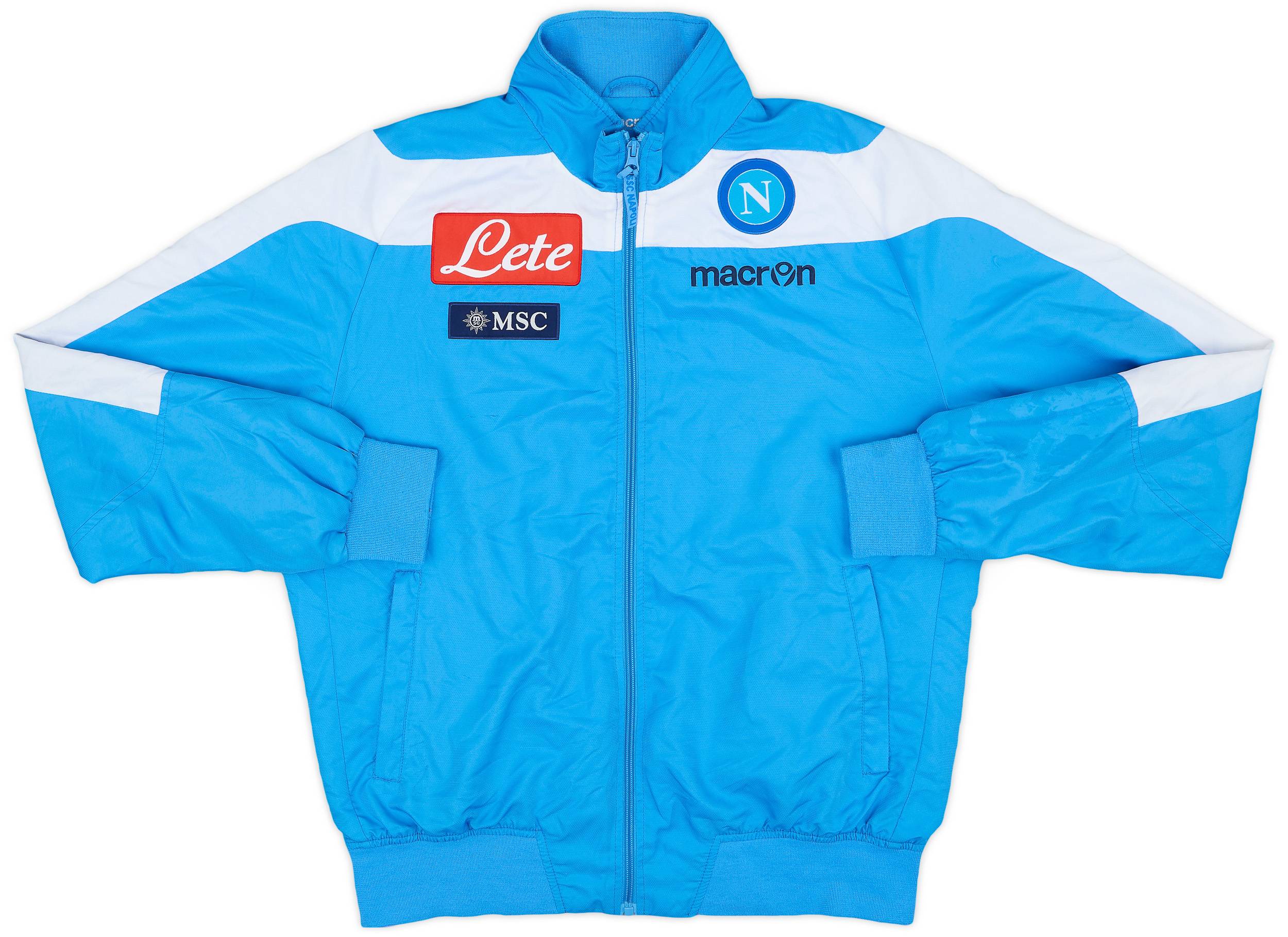2011-12 Napoli Macron Track Jacket - 5/10 - (M)
