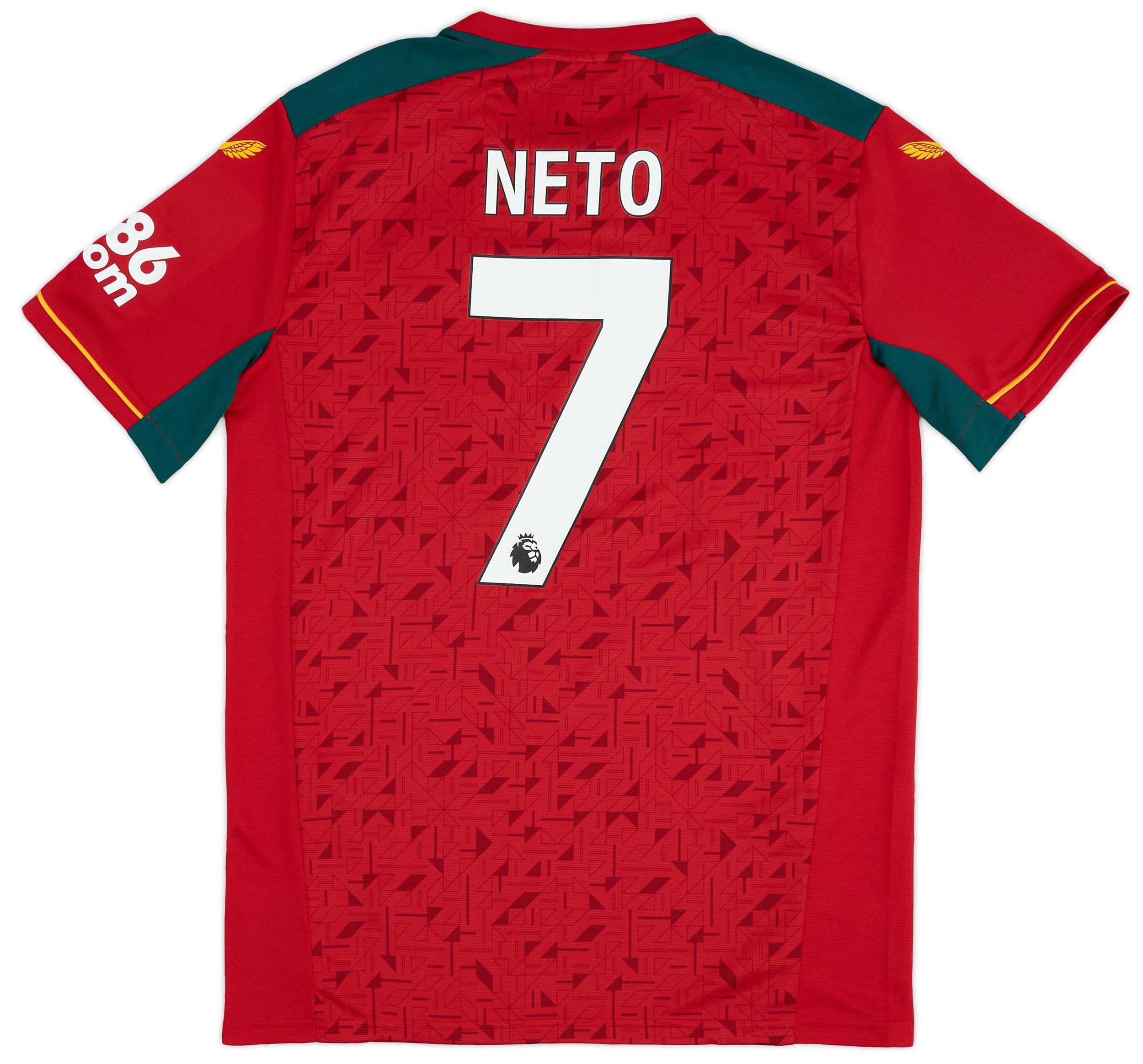 2023-24 Wolves Away Shirt Neto #7