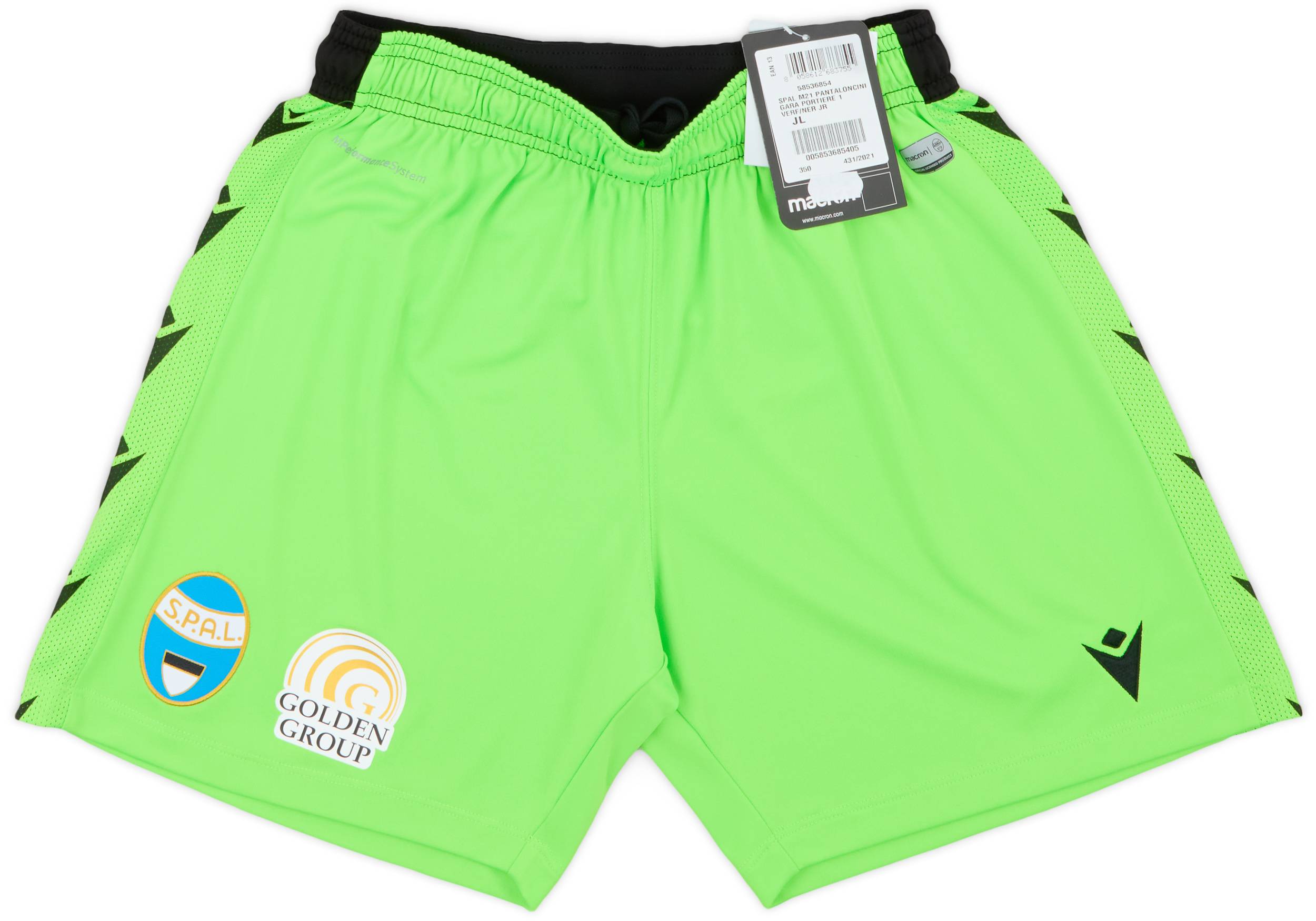 2021-22 SPAL GK Shorts (146-158CM)