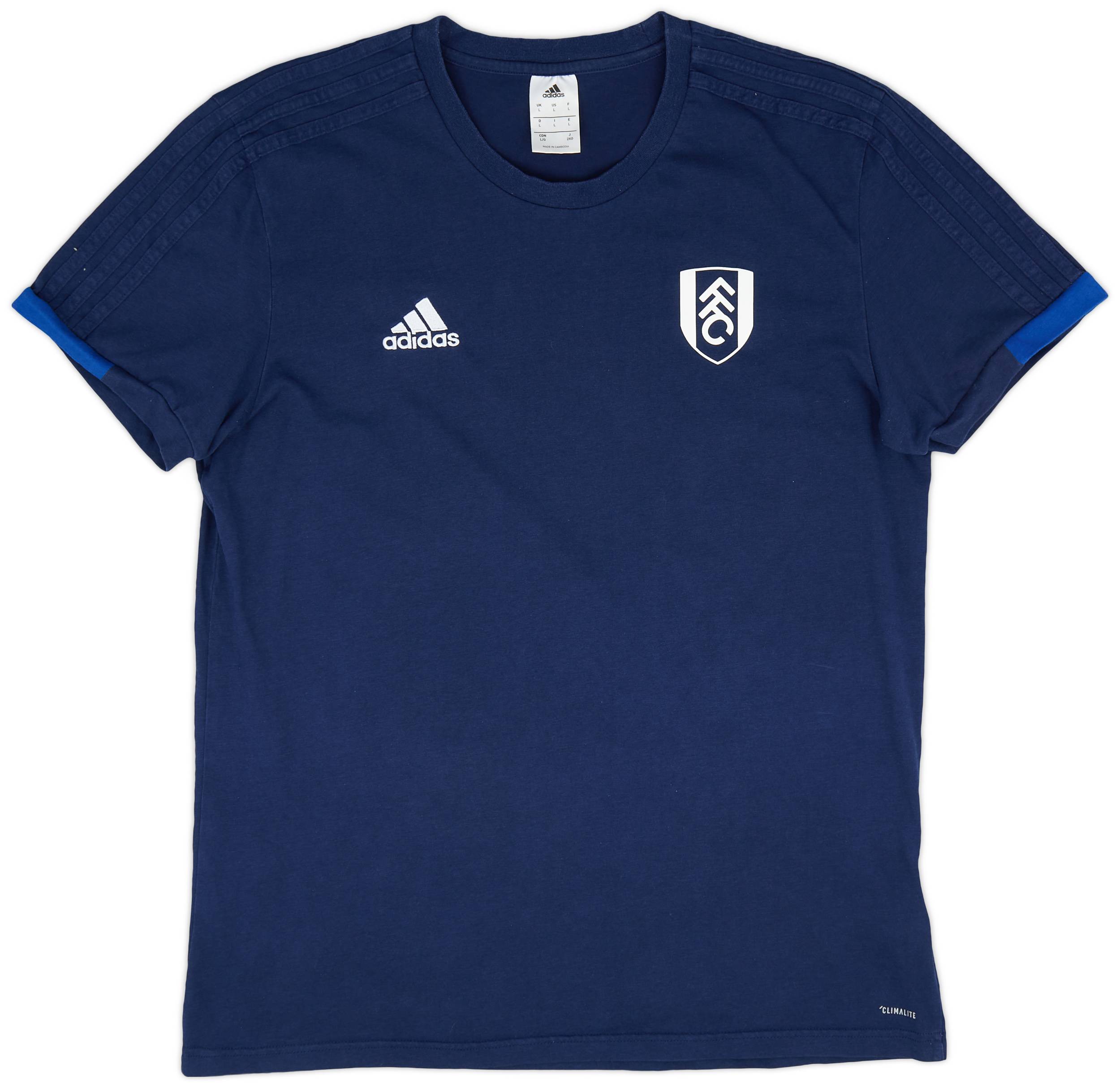 2017-18 Fulham adidas Training Shirt - 9/10 - (L)