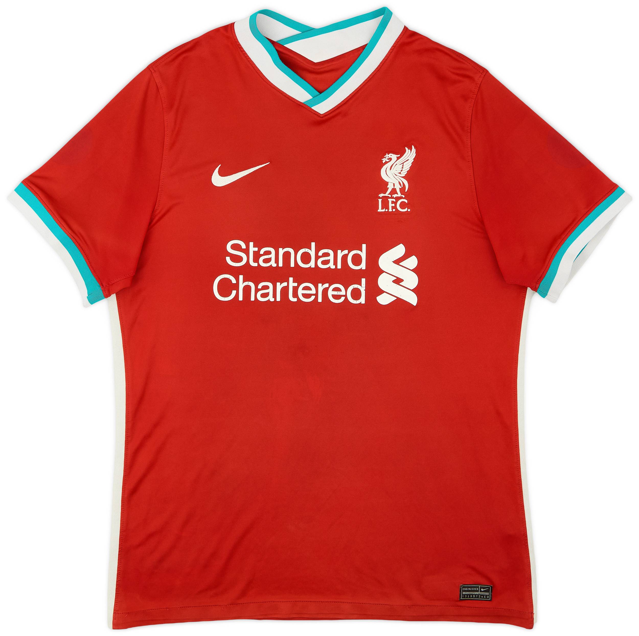 2020-21 Liverpool Home Shirt - 3/10 - (L)
