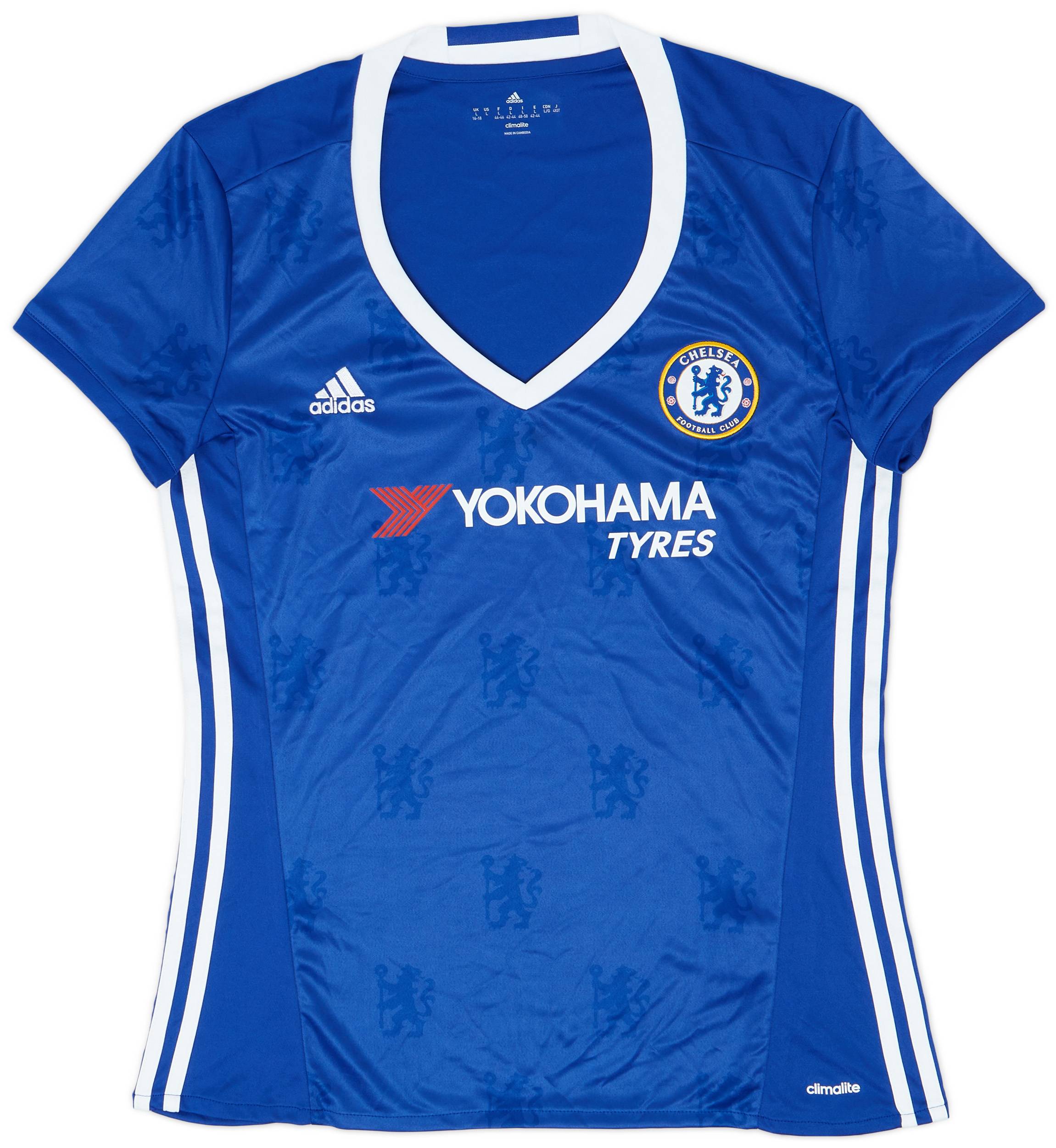 2016-17 Chelsea Home Shirt - 9/10 - (Women's L)