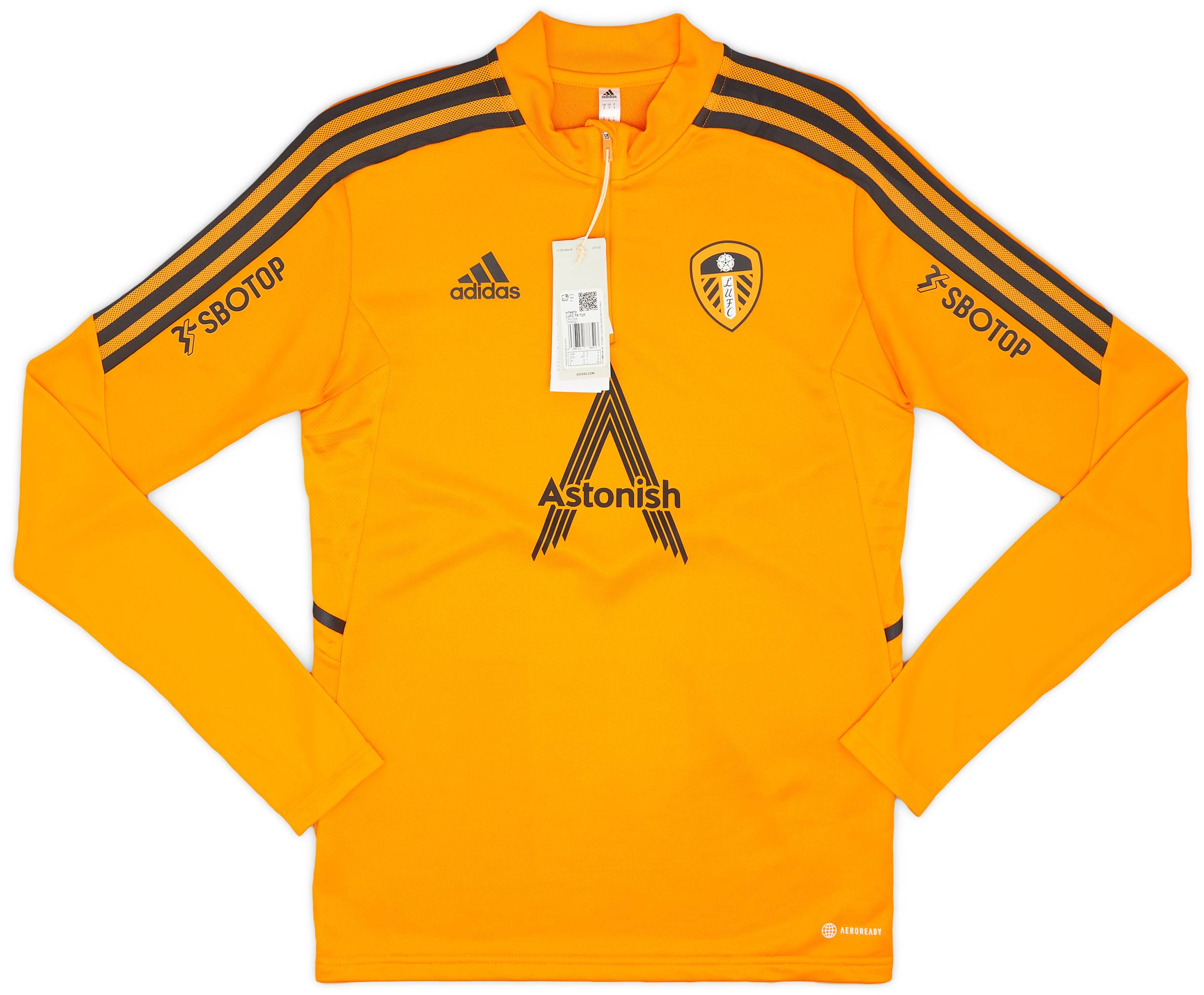 2022-23 Leeds United Player Issue 1/4 Zip Training Top