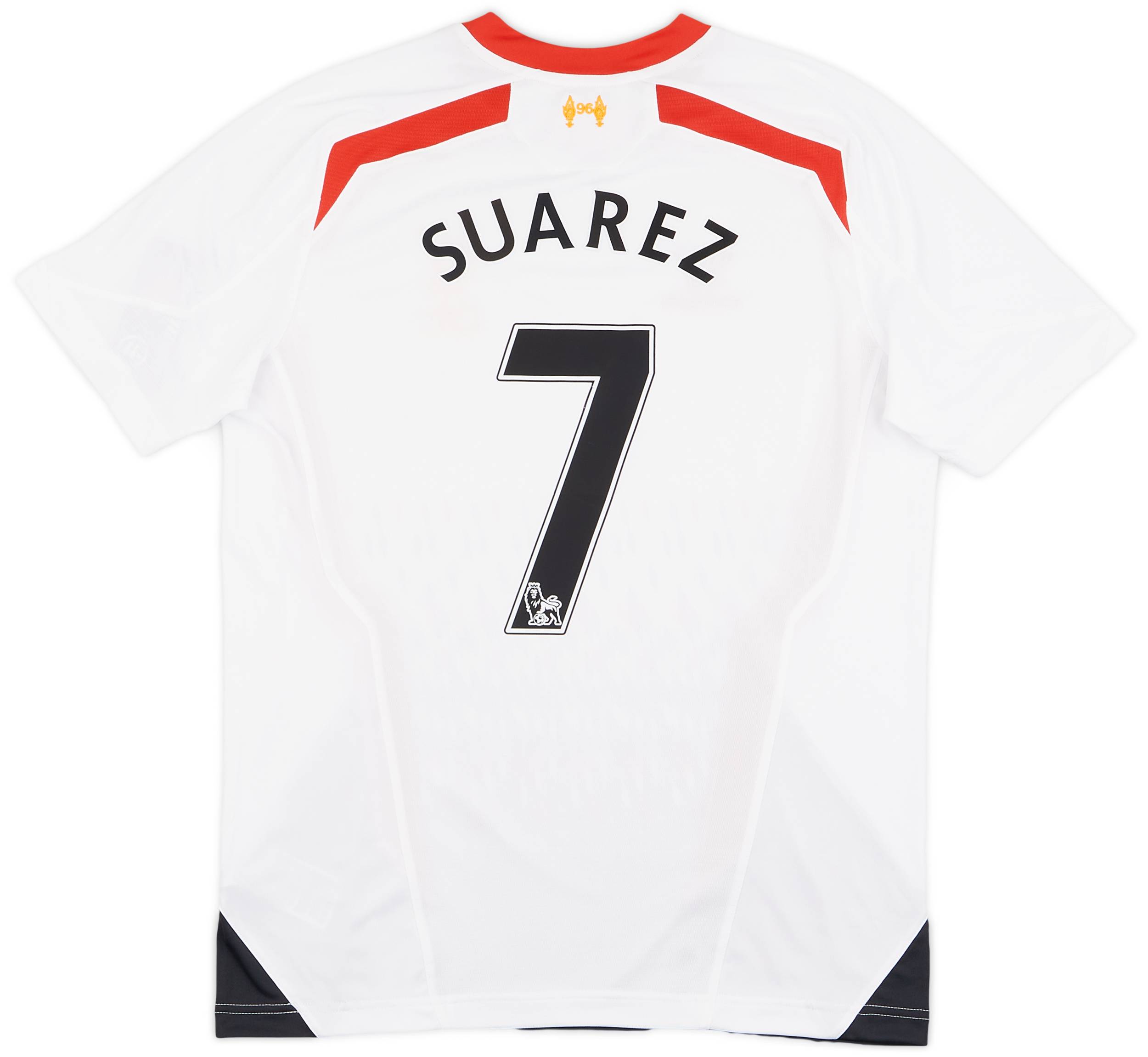 2013-14 Liverpool Away Shirt Suarez #7 (M)