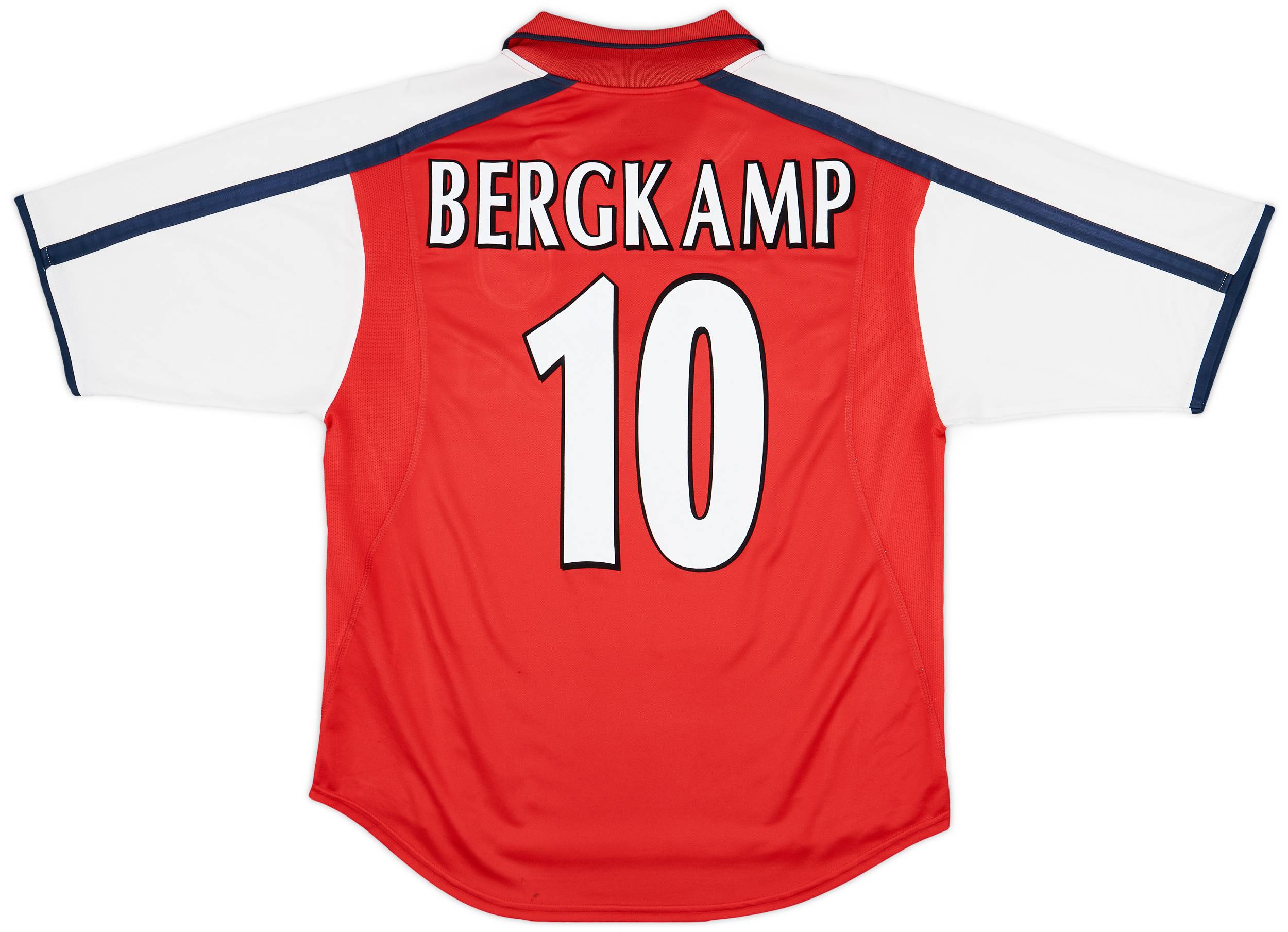 2000-02 Arsenal Home Shirt Bergkamp #10 - 7/10 - (M)