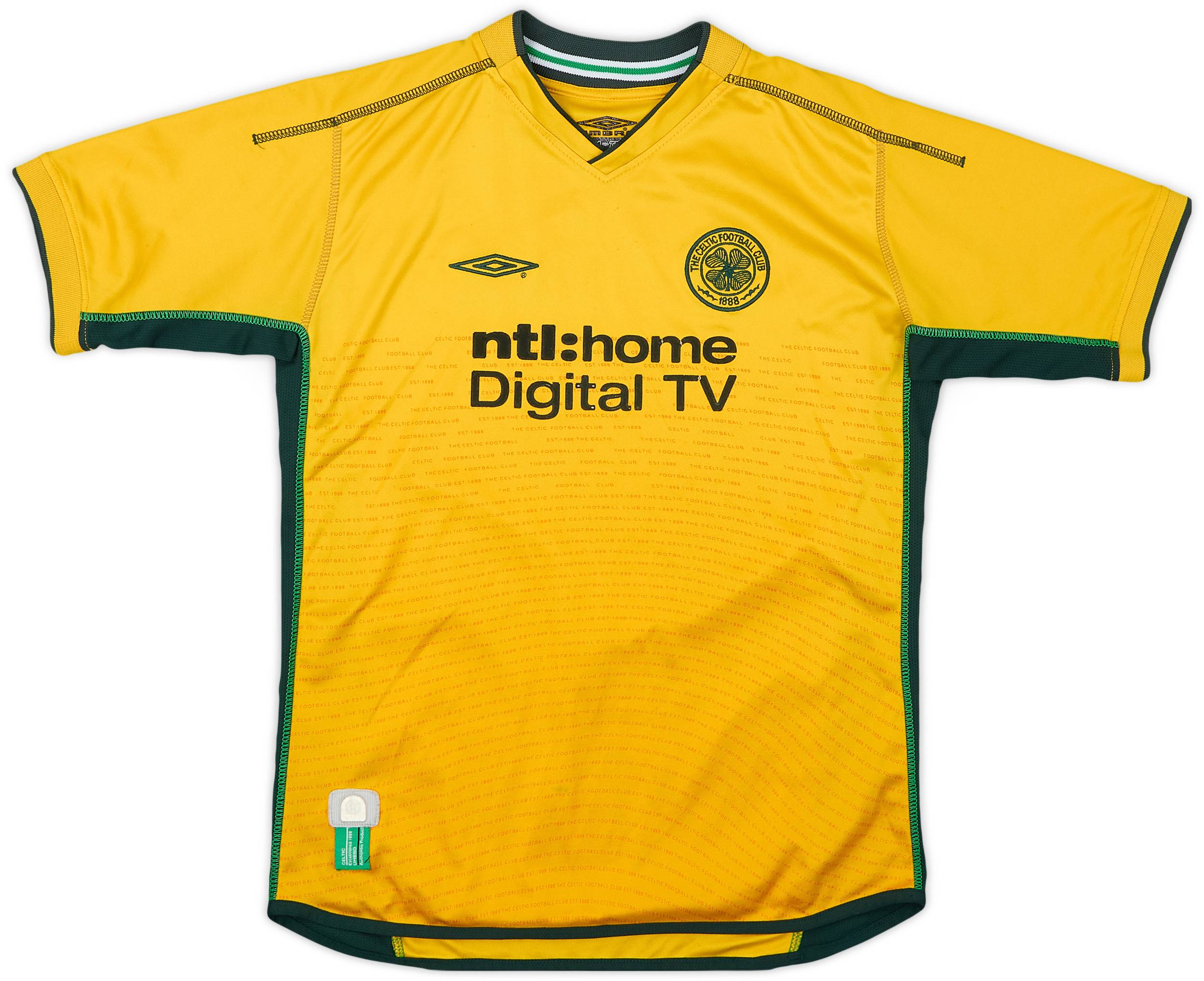 2002-03 Celtic Away Shirt - 7/10 - (L.Boys)