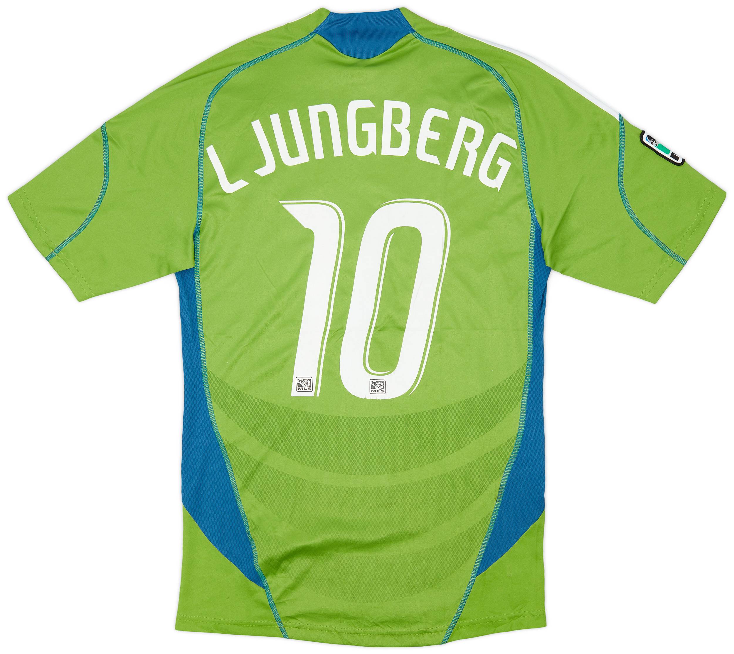 2009-10 Seattle Sounders Home Shirt Ljungberg #10 - 7/10 - (S)