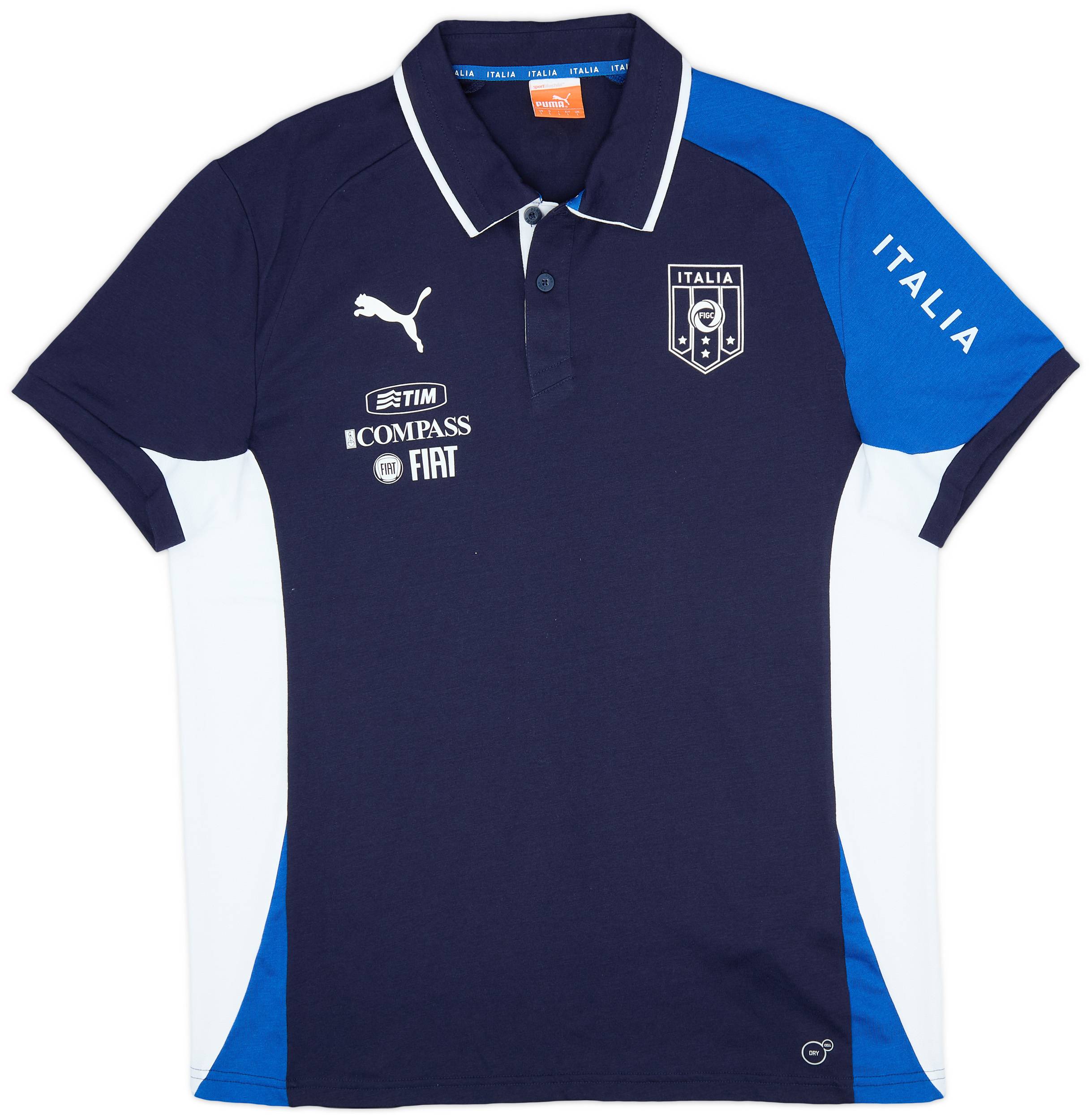 2014-15 Italy Puma Polo Shirt - 8/10 - (L)